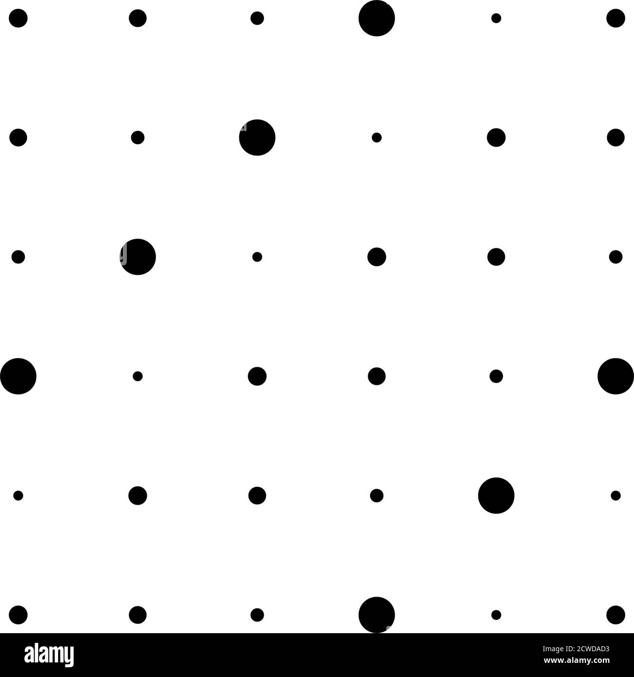 6x6 circles dots variation design. Dotted speckles, freckles. Circles ...