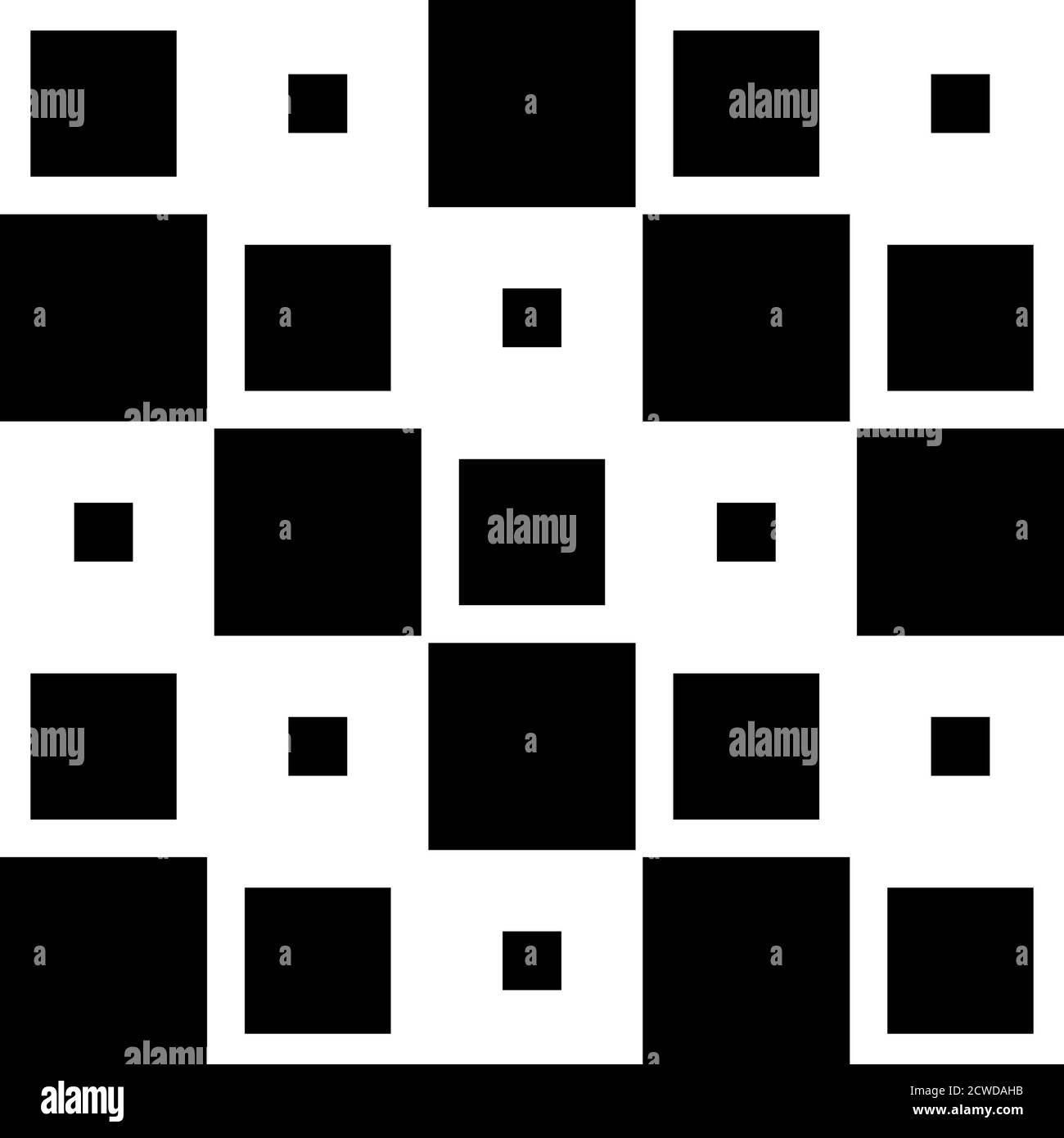 5x5 cube, square geometric arrangement. Square illustration Stock ...