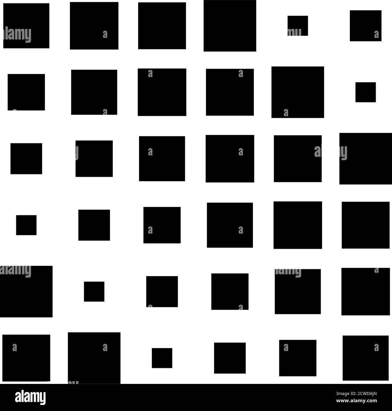 6x6 cube, square geometric arrangement. Square illustration Stock ...