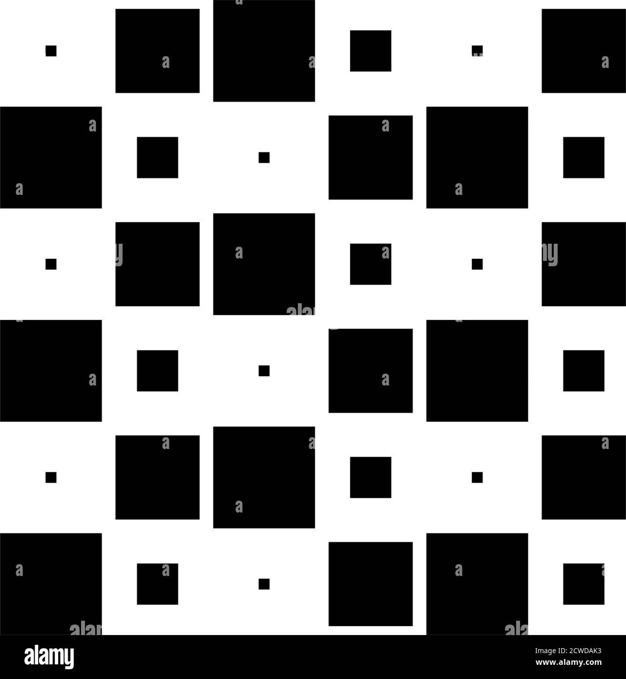 6x6 cube, square geometric arrangement. Square illustration Stock ...
