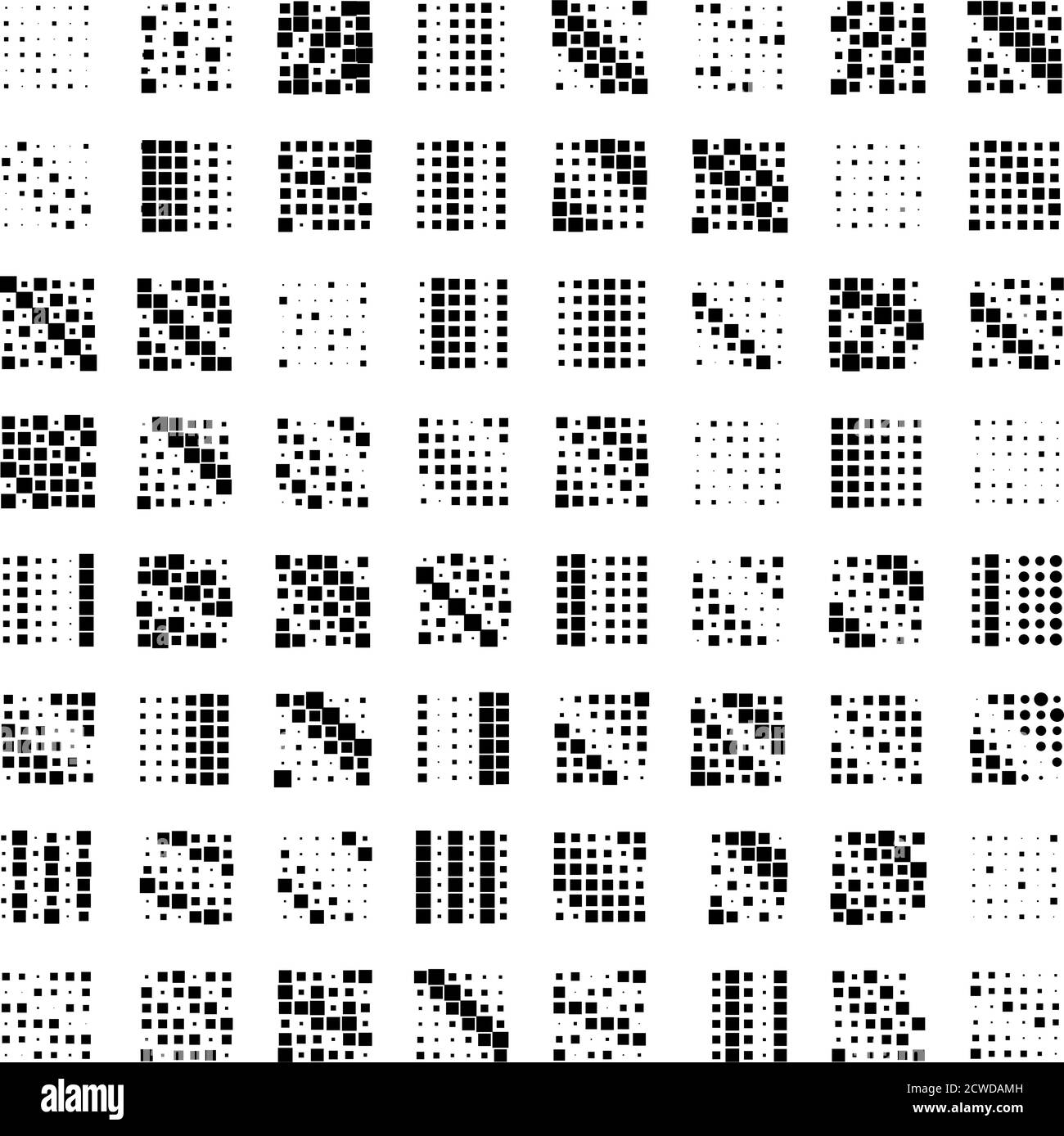 6x6 cube, square geometric arrangement. Square illustration Stock ...