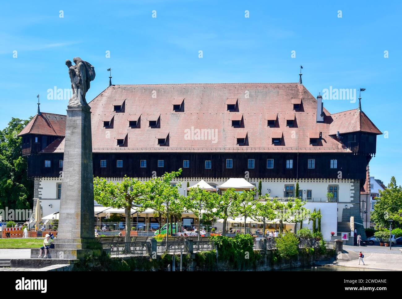 Konstanz, Germany - May 27, 2020: The Council of Constance. A historic ...