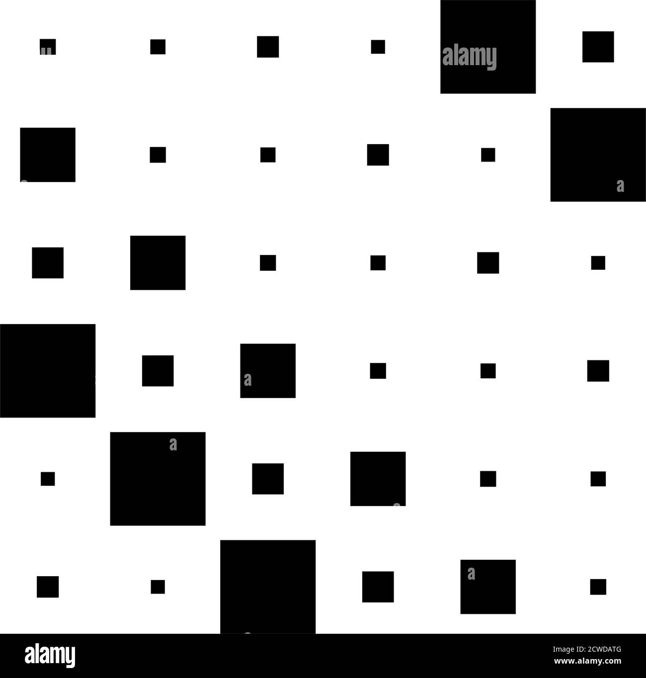 6x6 cube, square geometric arrangement. Square illustration Stock ...