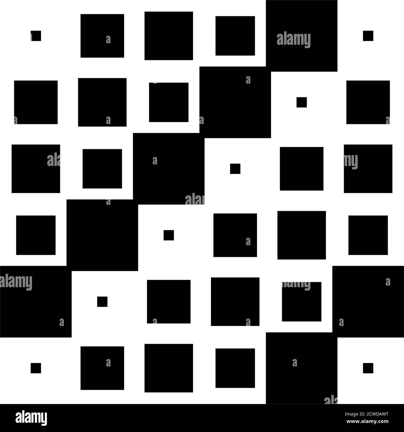 6x6 cube, square geometric arrangement. Square illustration Stock ...