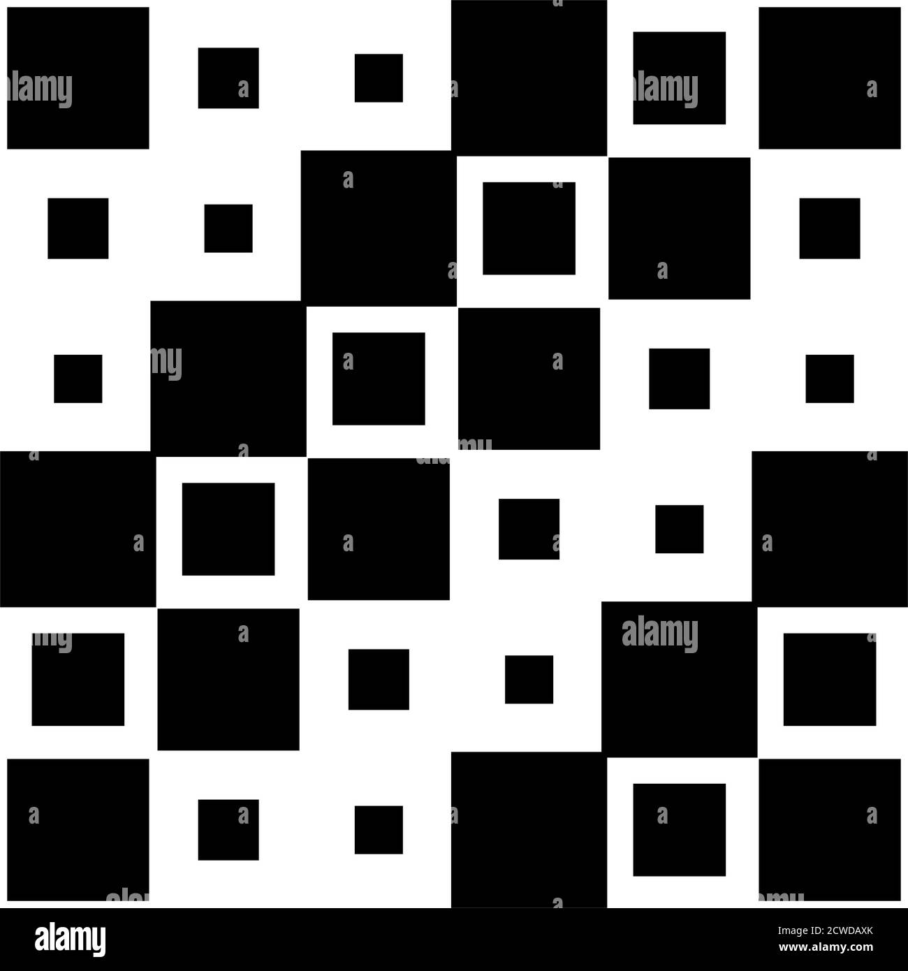 6x6 cube, square geometric arrangement. Square illustration Stock ...