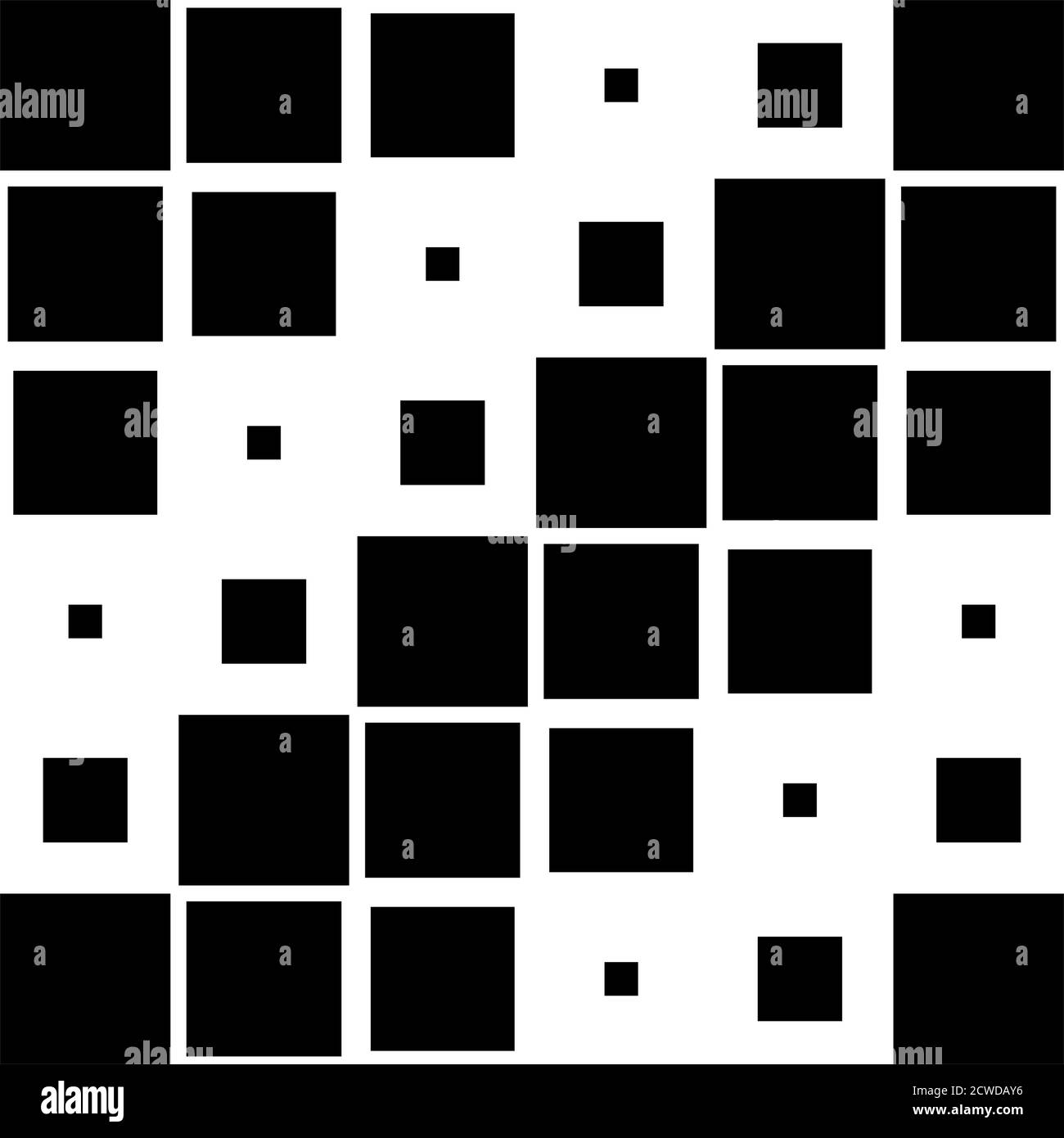 6x6 cube, square geometric arrangement. Square illustration Stock ...