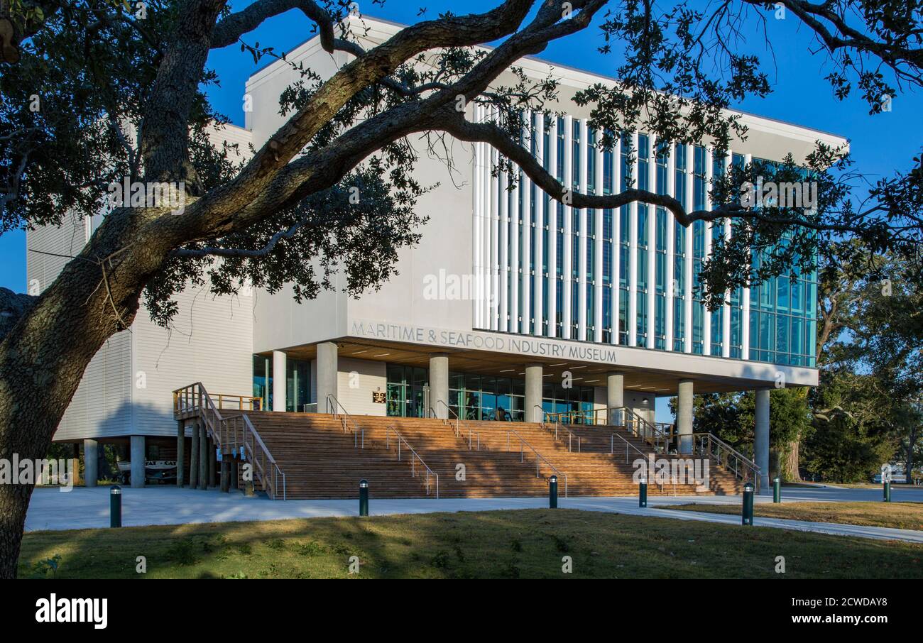 Maritime & Seafood Industry Museum in Biloxi, Mississippi, USA Stock ...