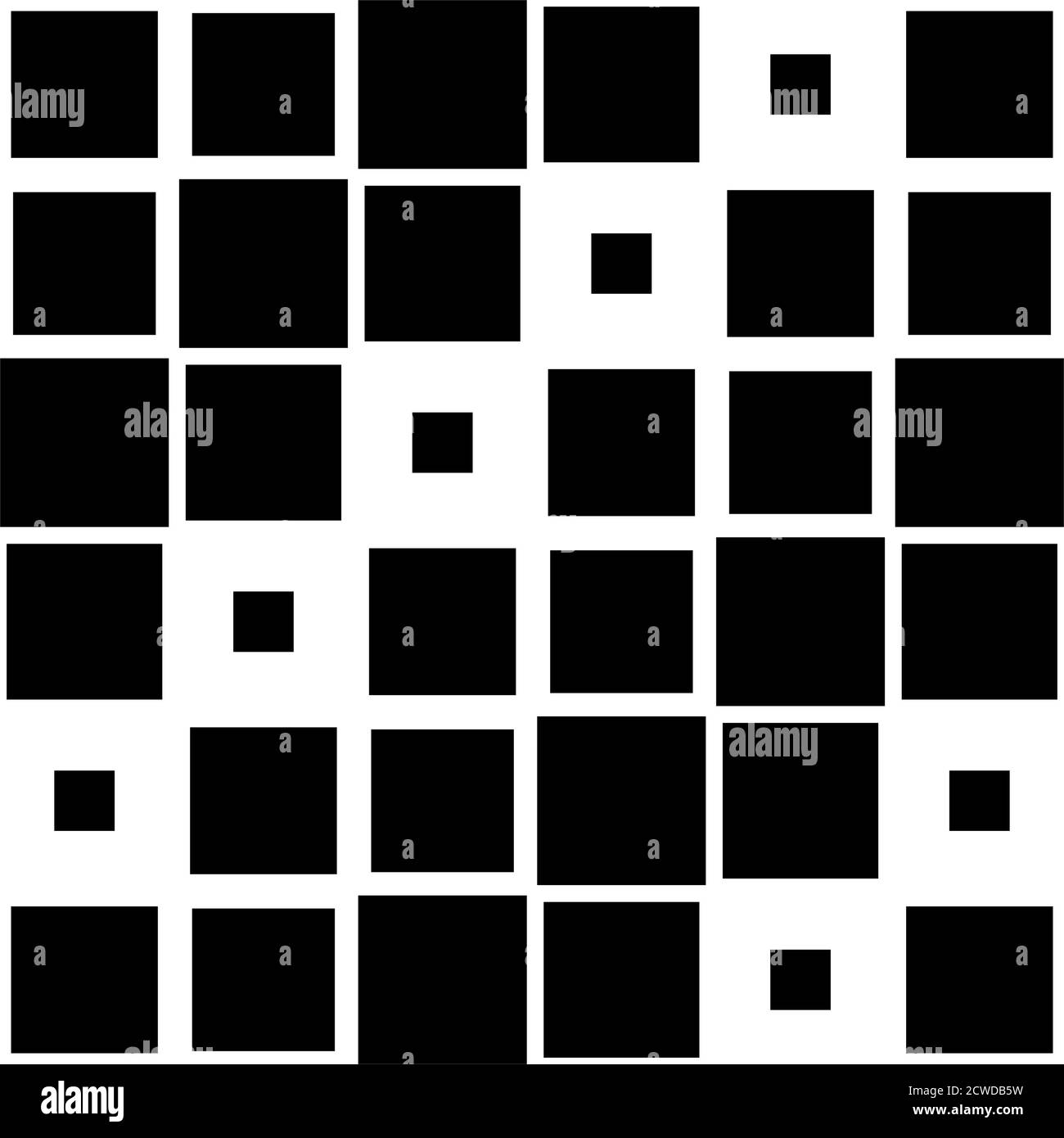 6x6 cube, square geometric arrangement. Square illustration Stock ...
