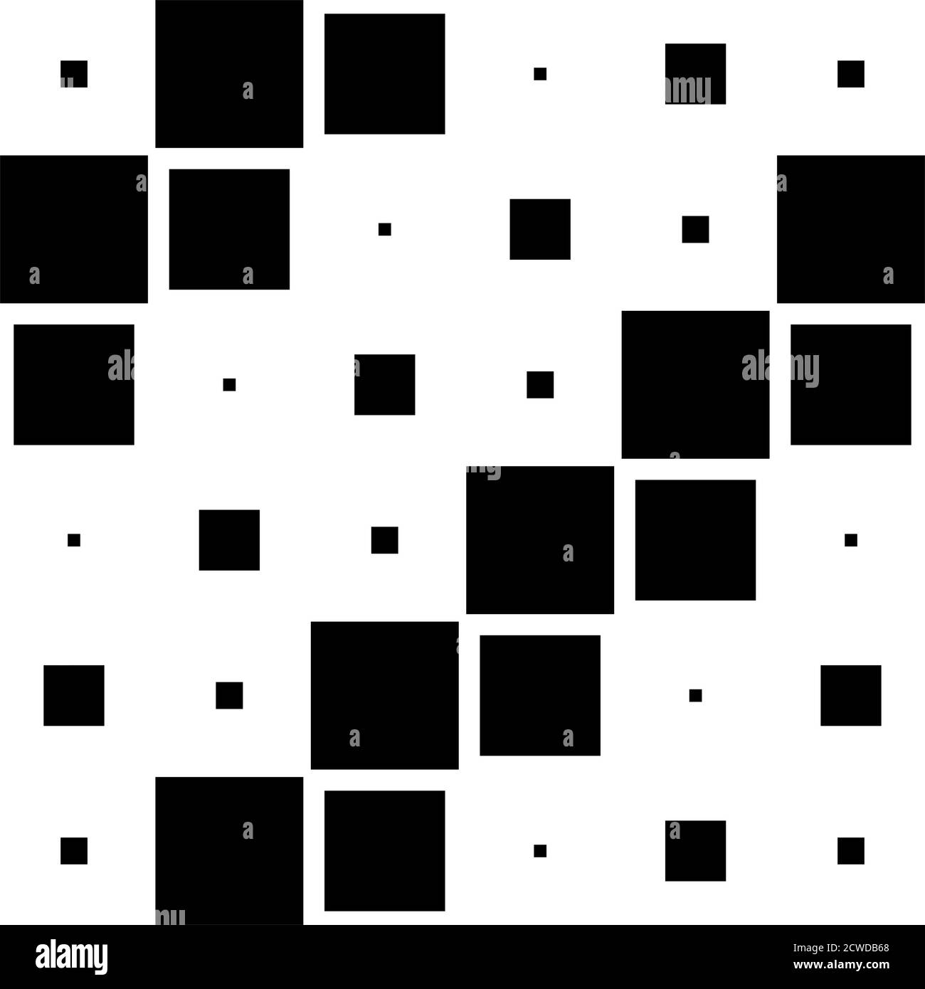 6x6 cube, square geometric arrangement. Square illustration Stock ...