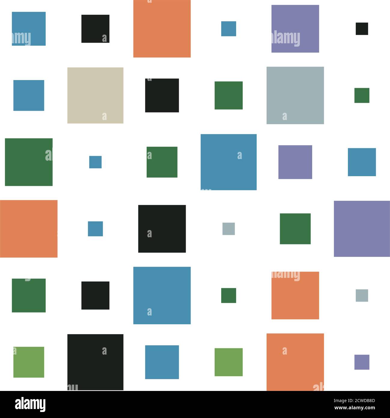 6x6 cube, square geometric arrangement. Square illustration Stock ...