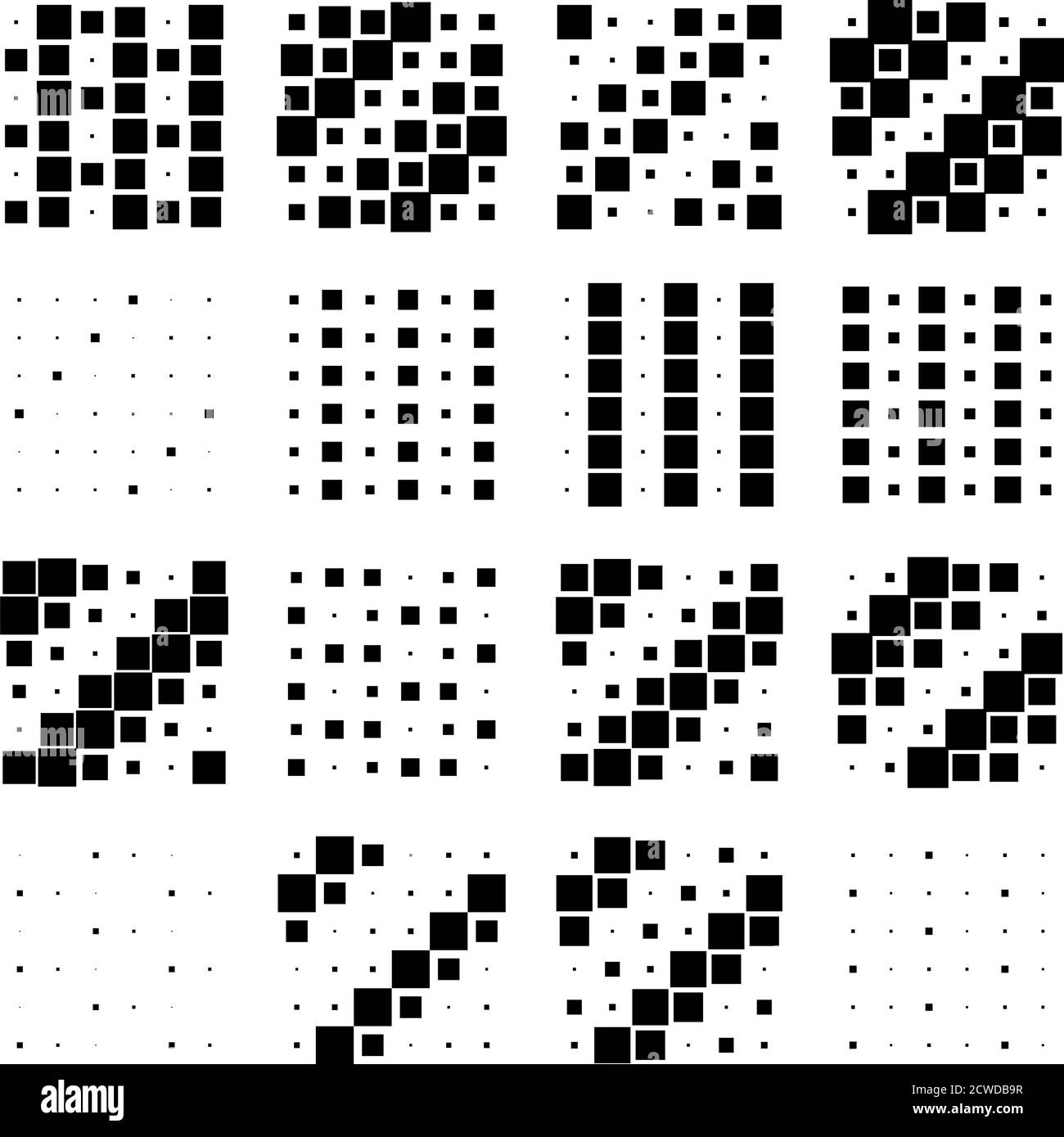 6x6 cube, square geometric arrangement. Square illustration Stock ...