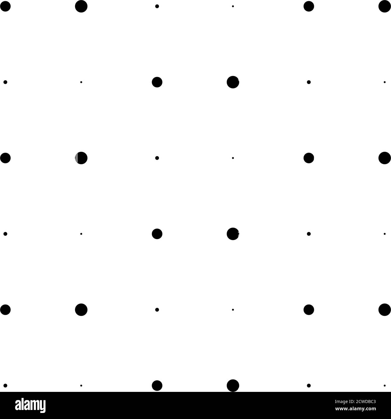 6x6 circles dots variation design. Dotted speckles, freckles. Circles ...
