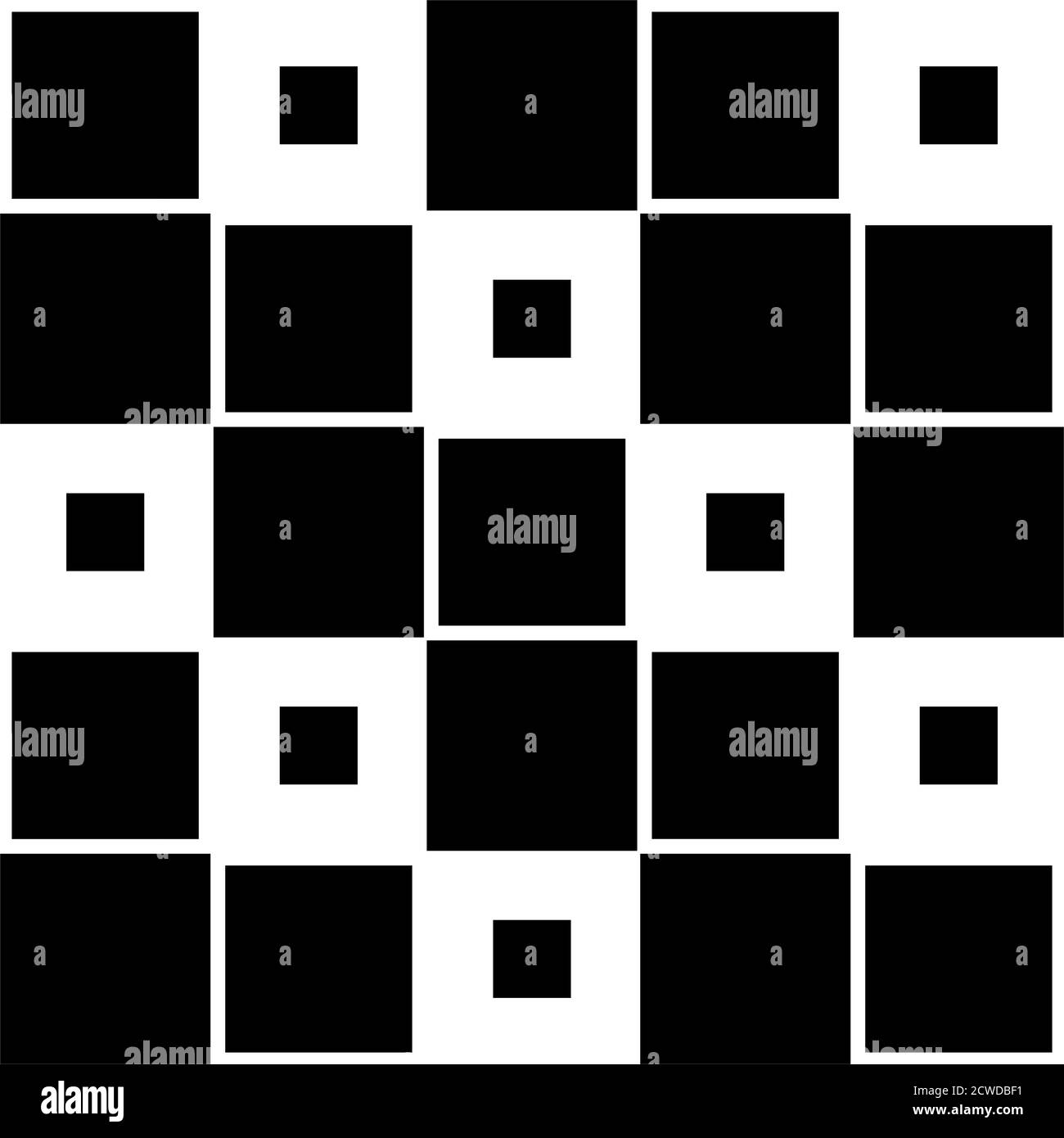 5x5 cube, square geometric arrangement. Square illustration Stock ...