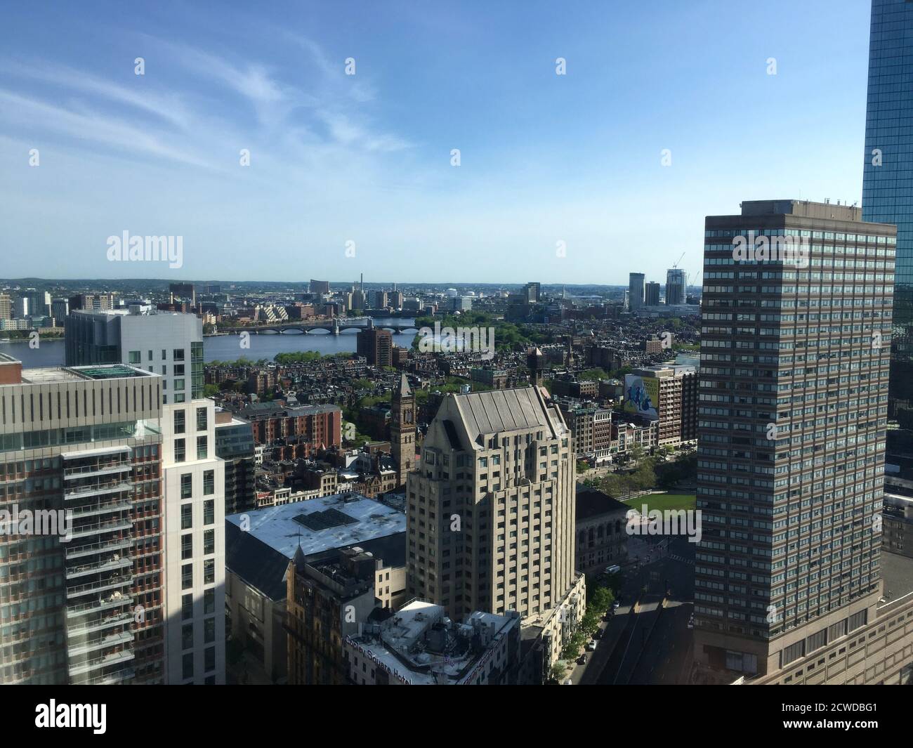Boston skyline art hi-res stock photography and images - Alamy