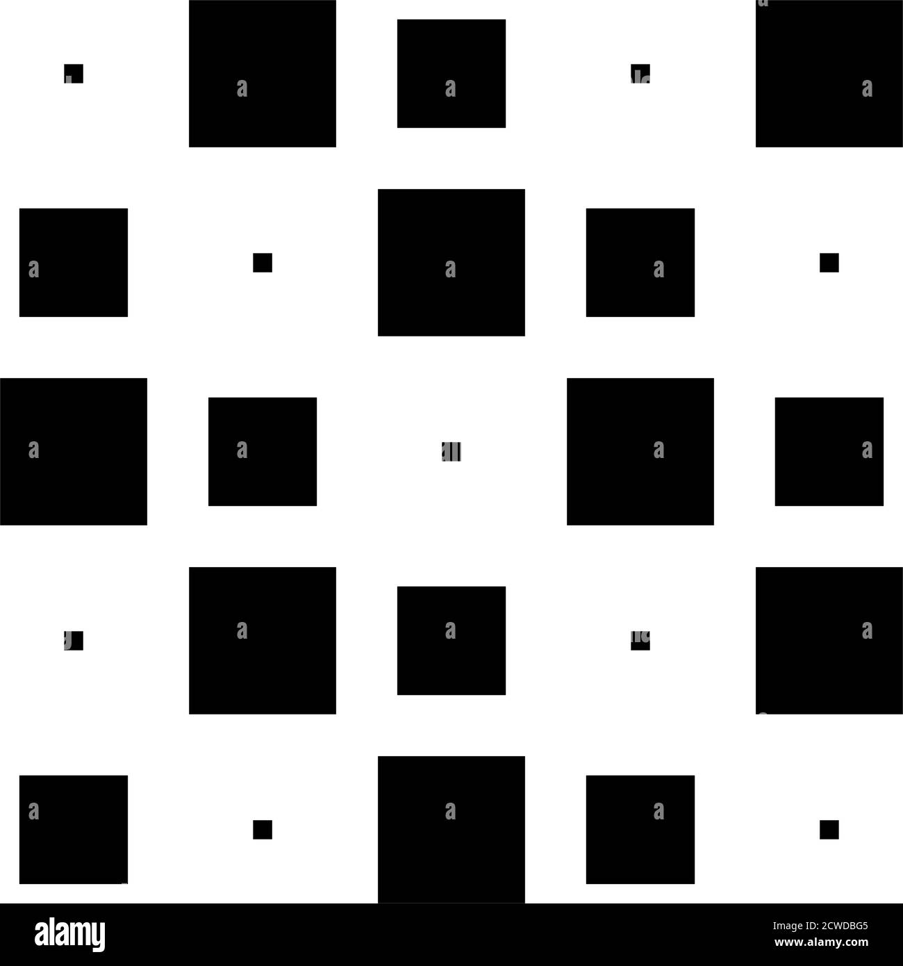 5x5 cube, square geometric arrangement. Square illustration Stock ...