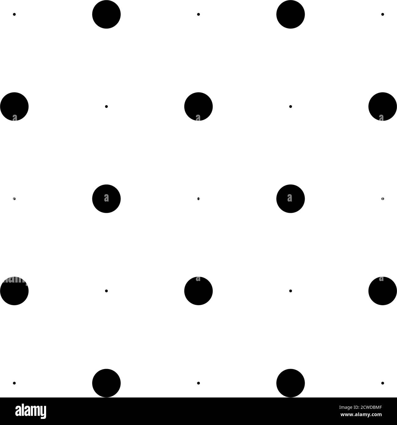 5x5 circles dots variation design. Dotted speckles, freckles. Circles ...