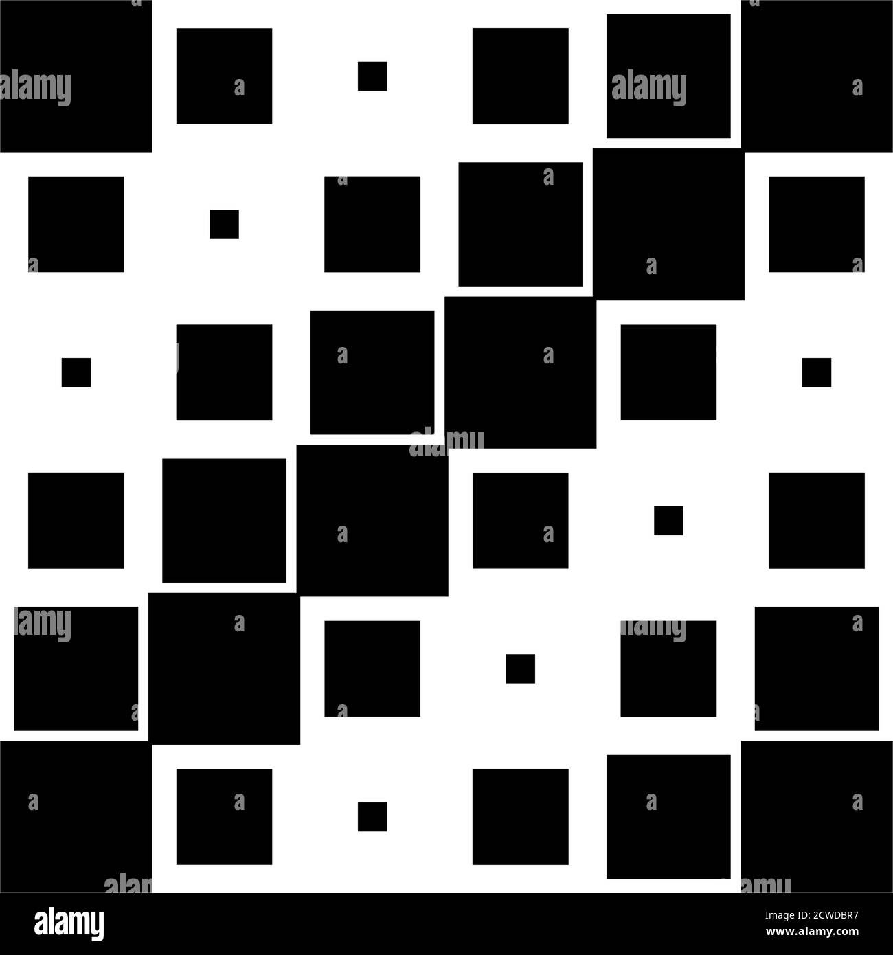 6x6 cube, square geometric arrangement. Square illustration Stock ...