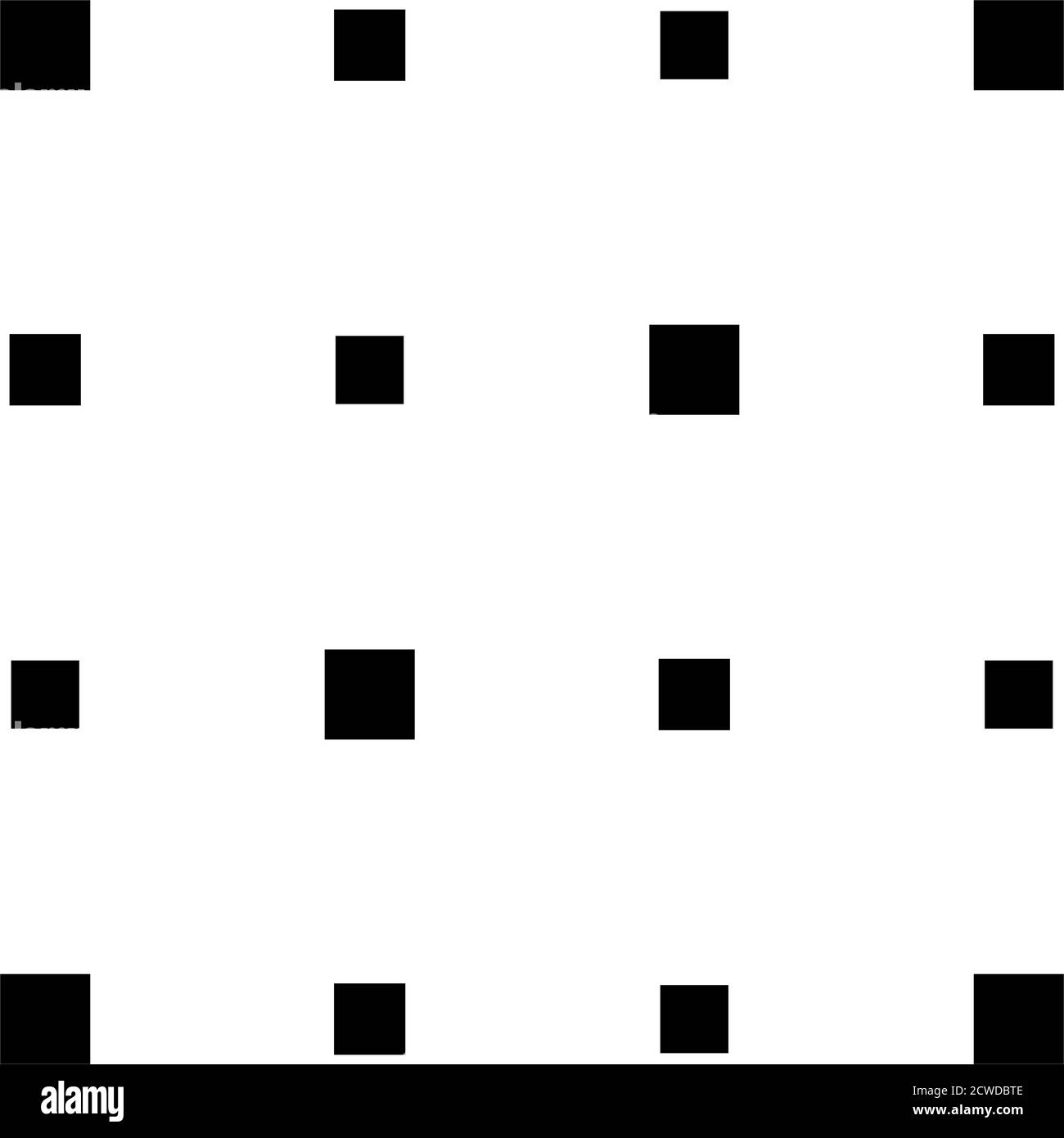 4x4 cube, square geometric arrangement. Square illustration Stock ...