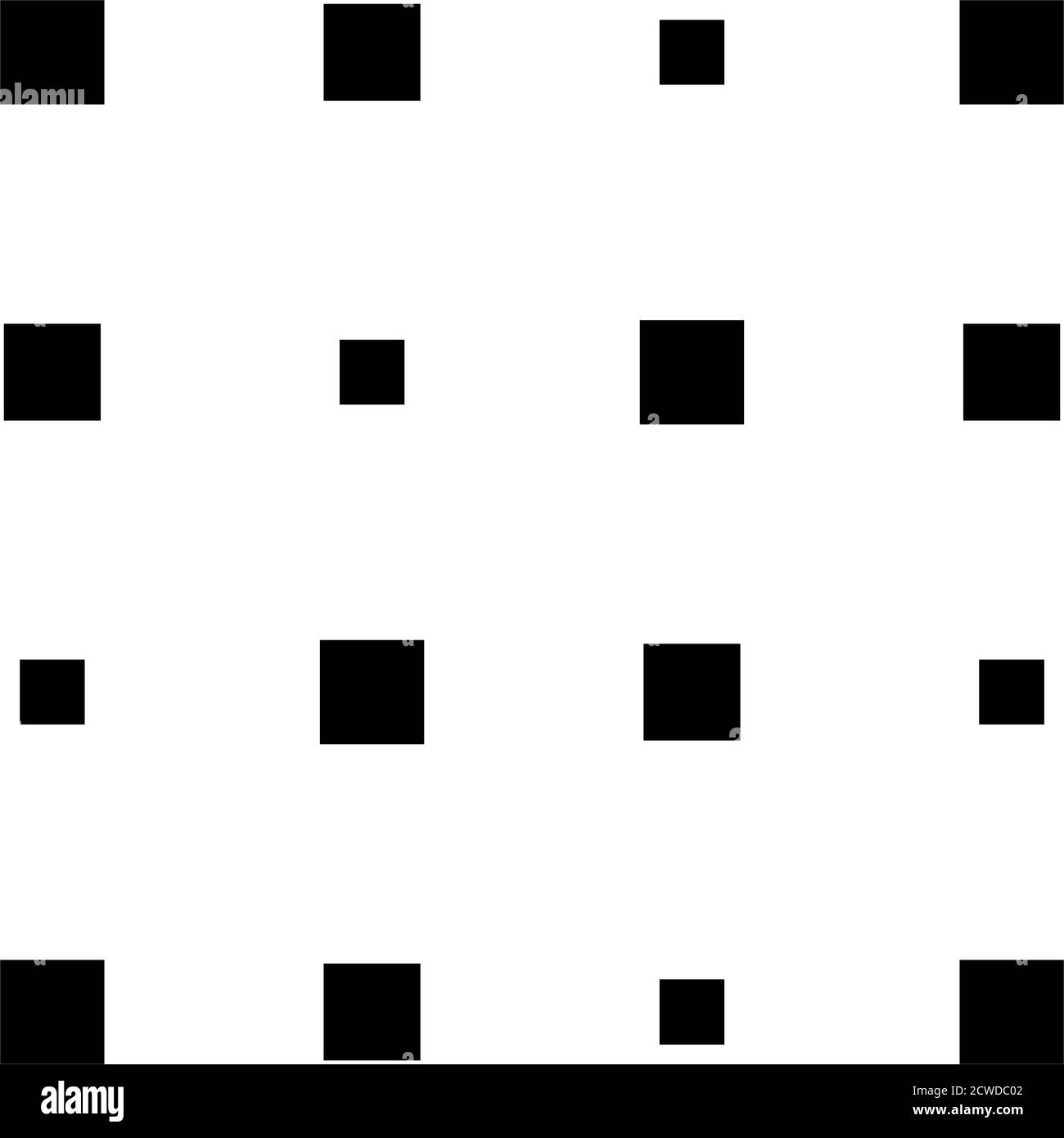 4x4 cube, square geometric arrangement. Square illustration Stock ...