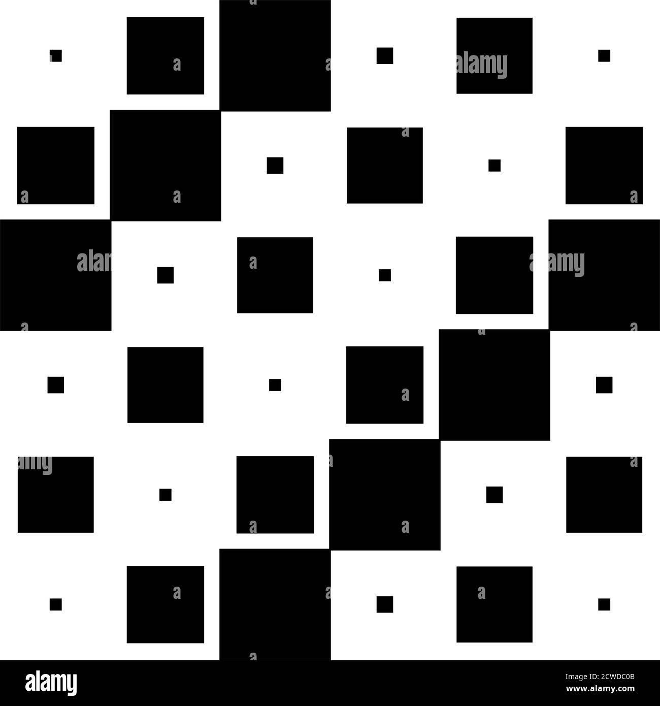 6x6 cube, square geometric arrangement. Square illustration Stock ...