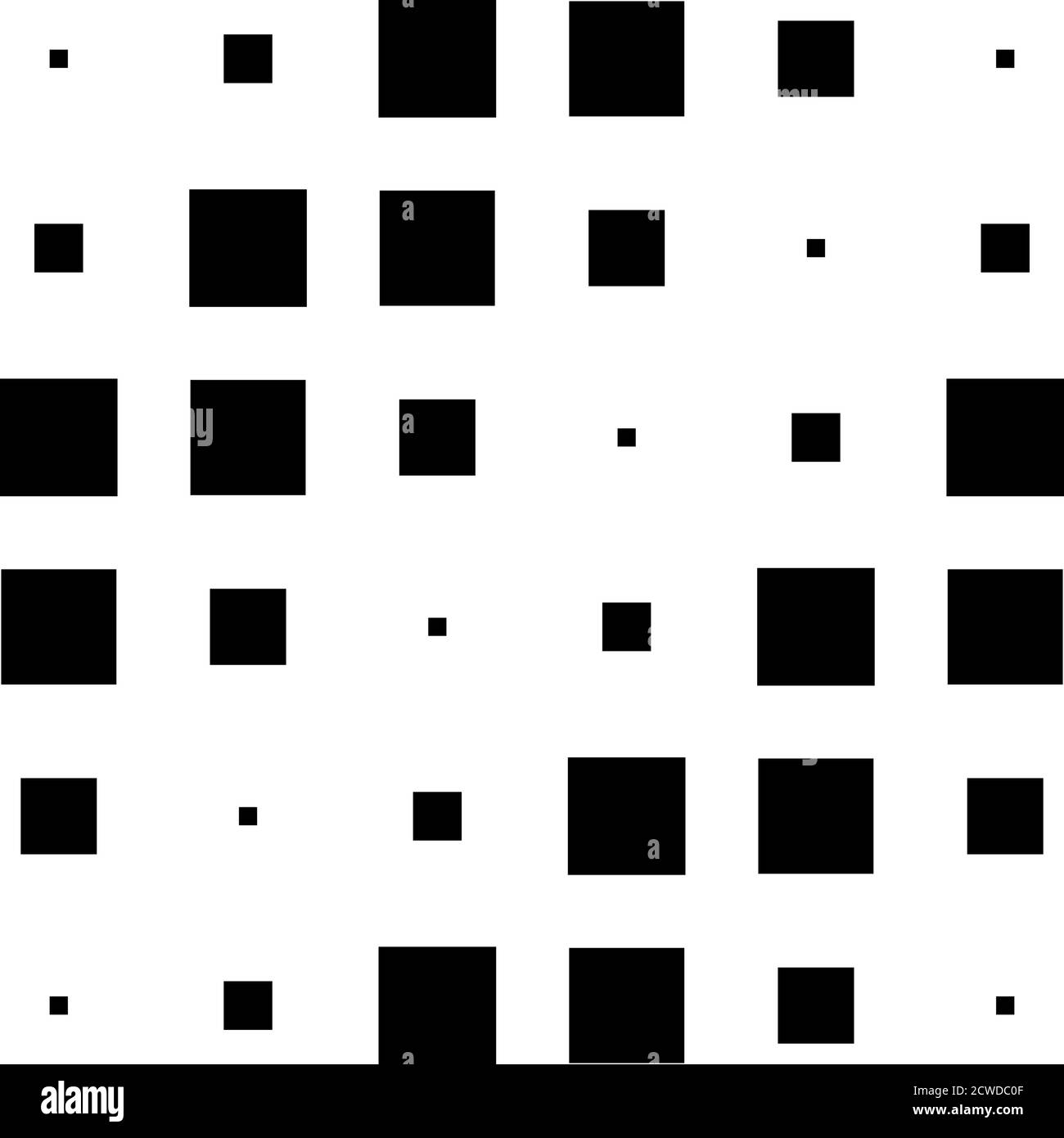 6x6 cube, square geometric arrangement. Square illustration Stock ...