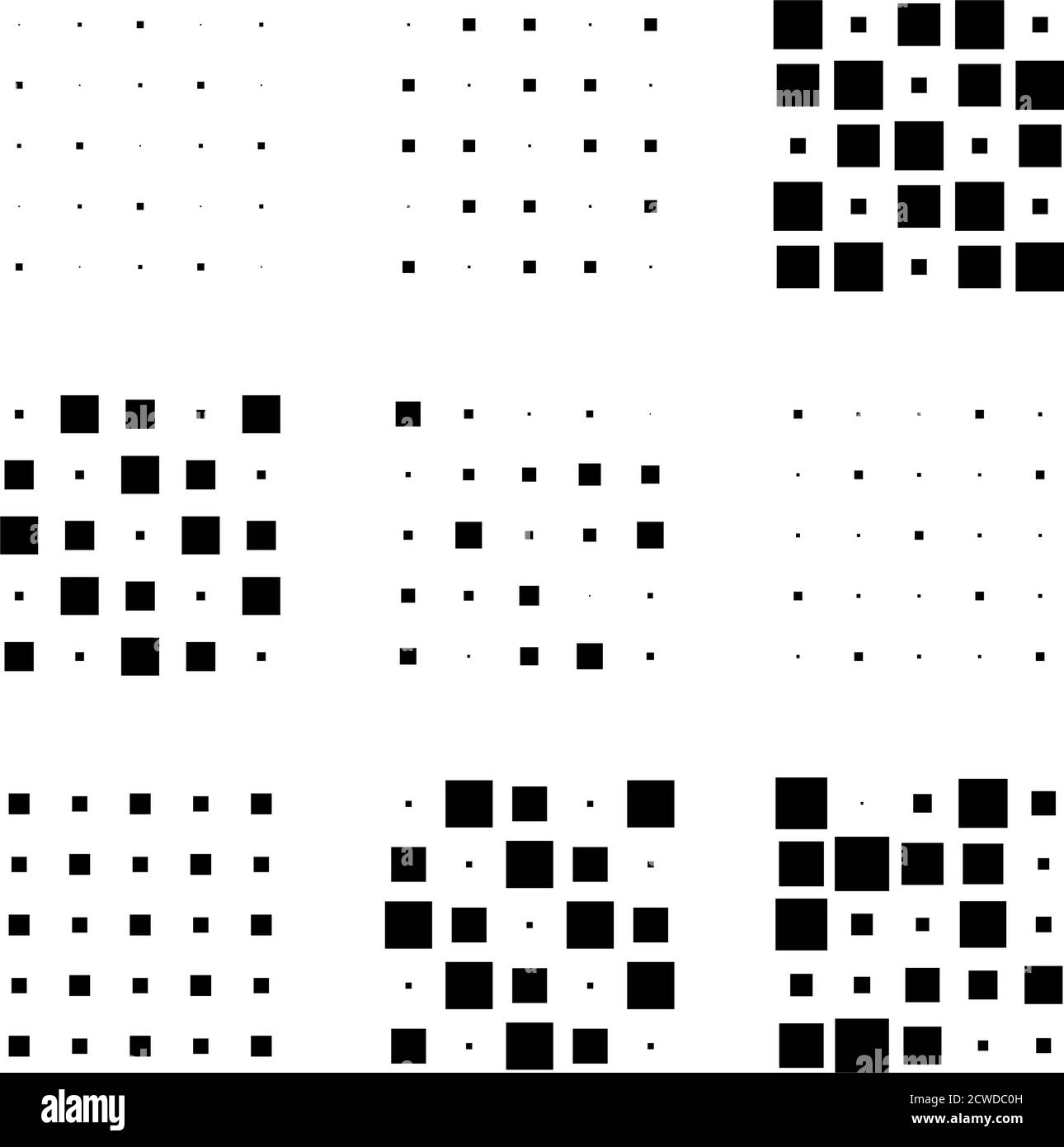 5x5 cube, square geometric arrangement. Square illustration Stock ...