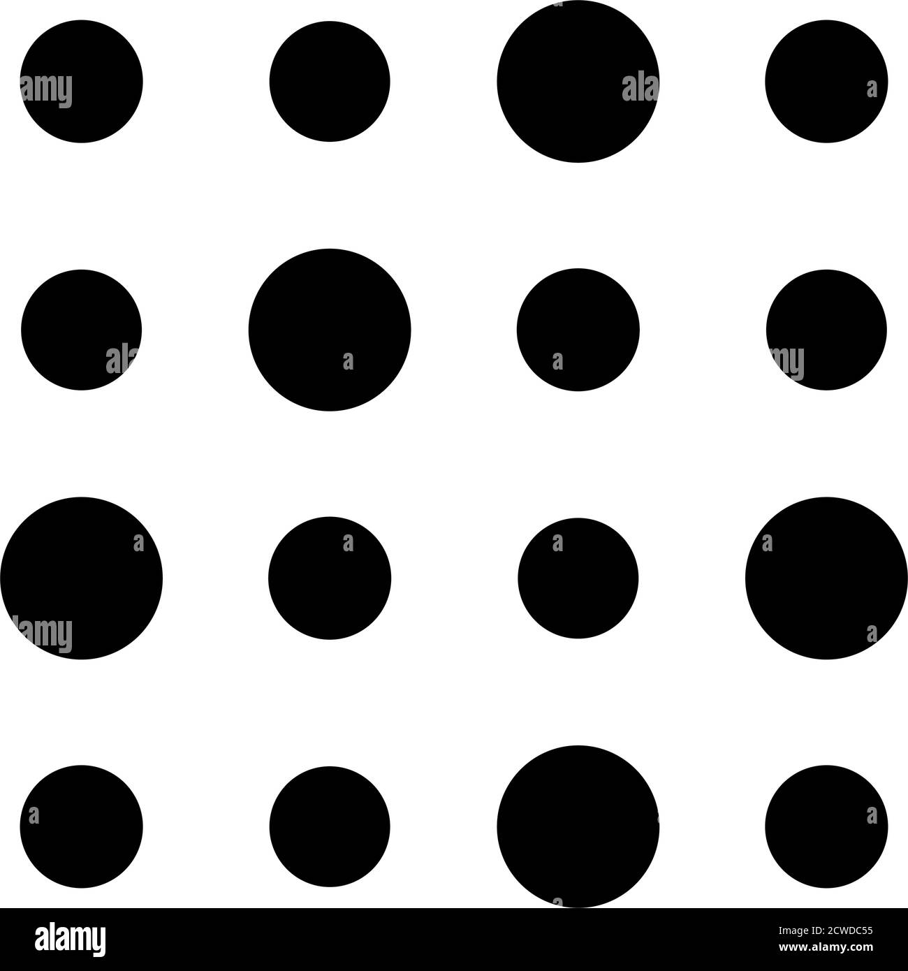 Big small dots Black and White Stock Photos & Images - Alamy