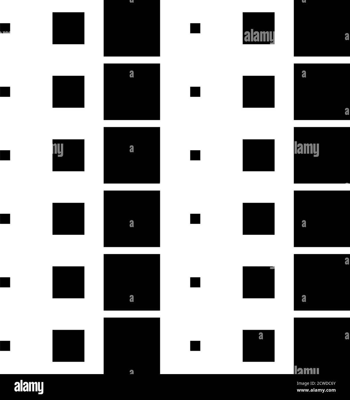 6x6 cube, square geometric arrangement. Square illustration Stock ...