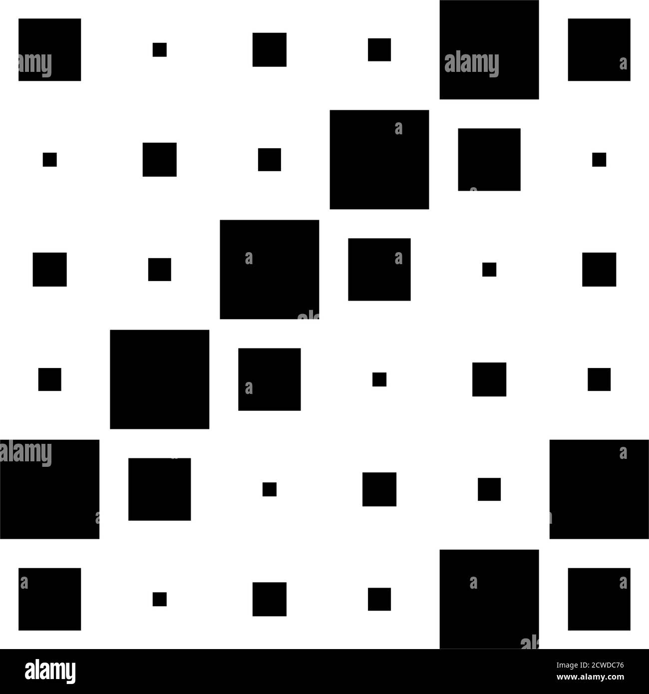 6x6 cube, square geometric arrangement. Square illustration Stock ...