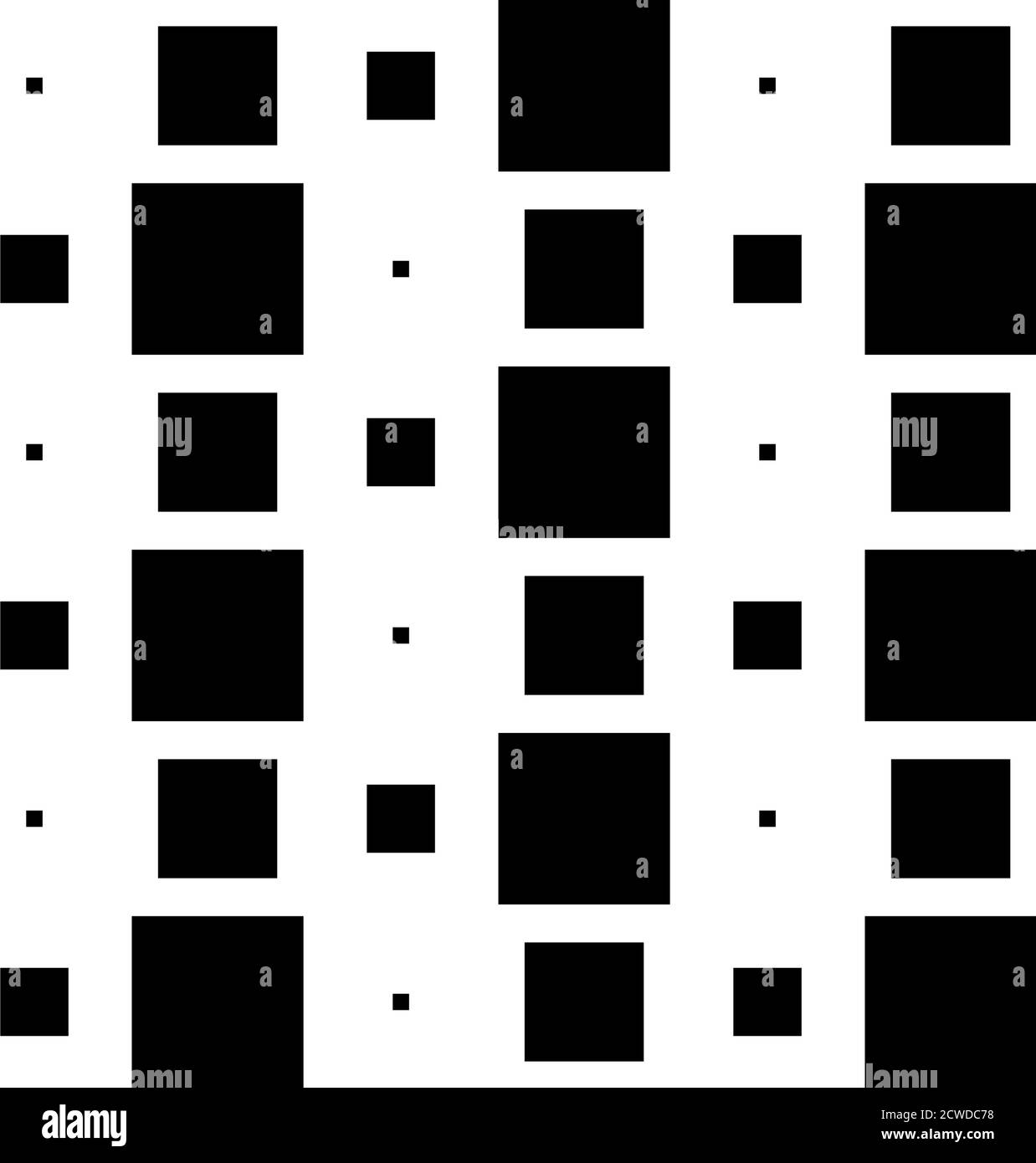 6x6 cube, square geometric arrangement. Square illustration Stock ...