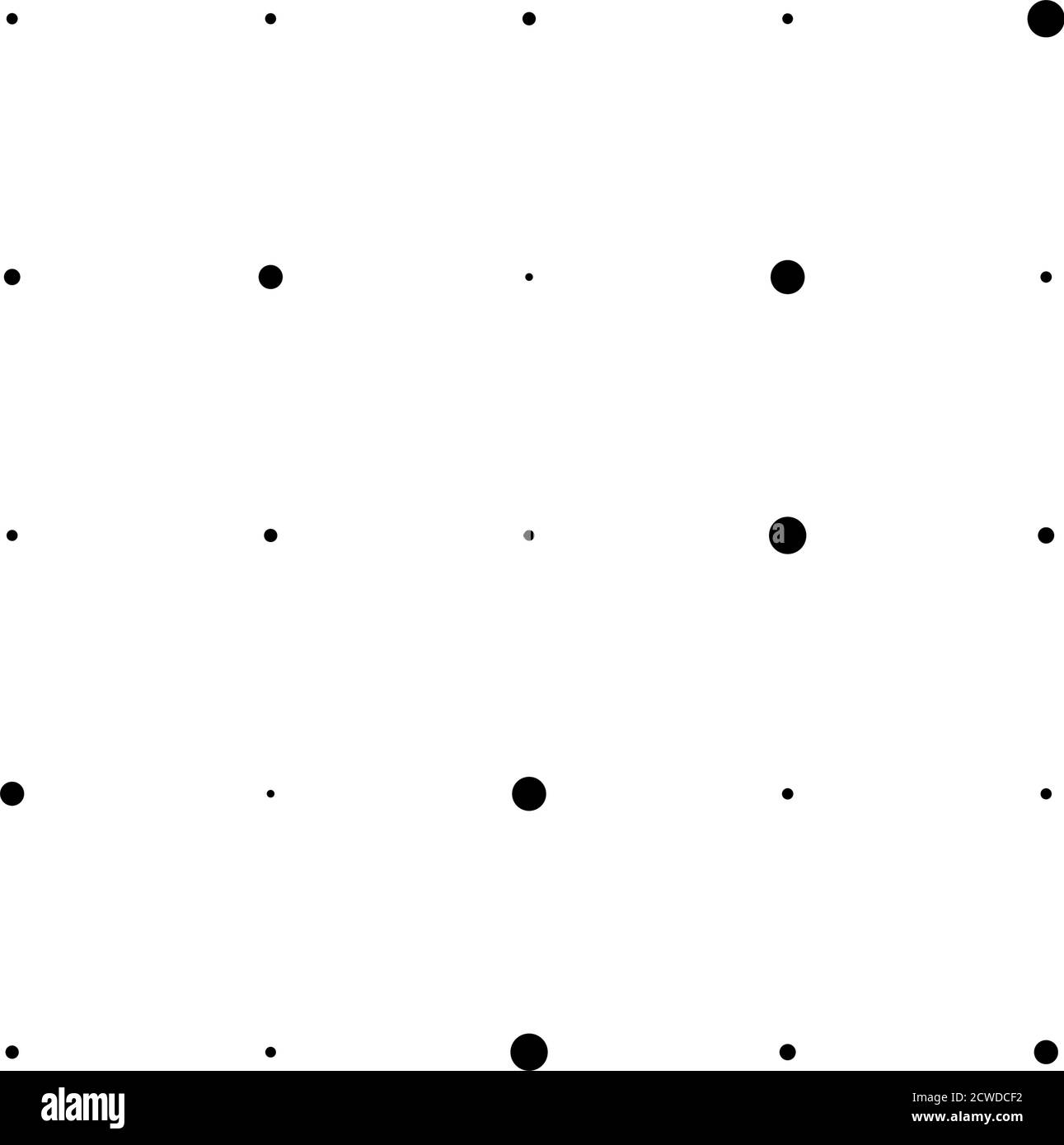 5x5 circles dots variation design. Dotted speckles, freckles. Circles ...