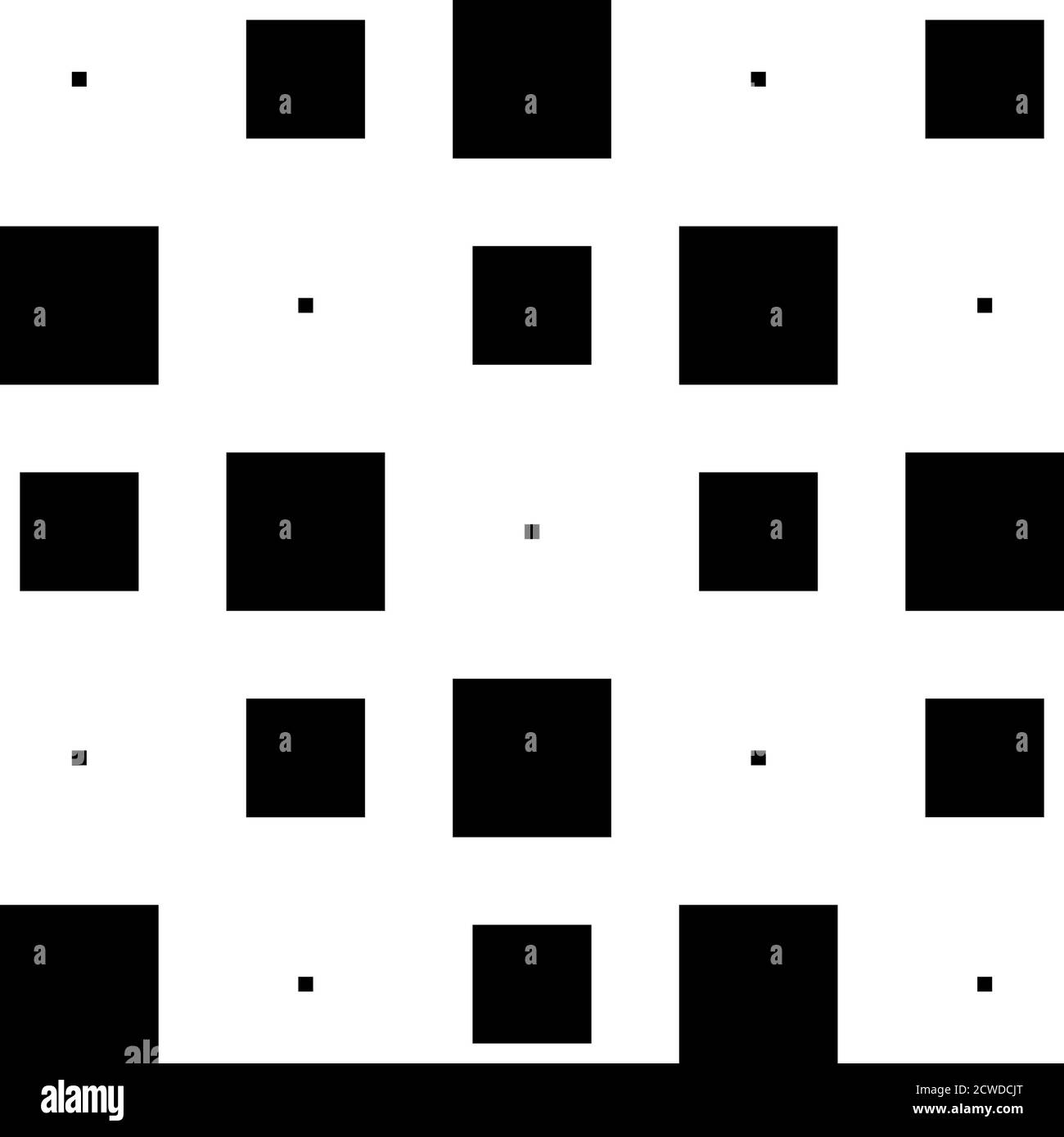 5x5 cube, square geometric arrangement. Square illustration Stock ...