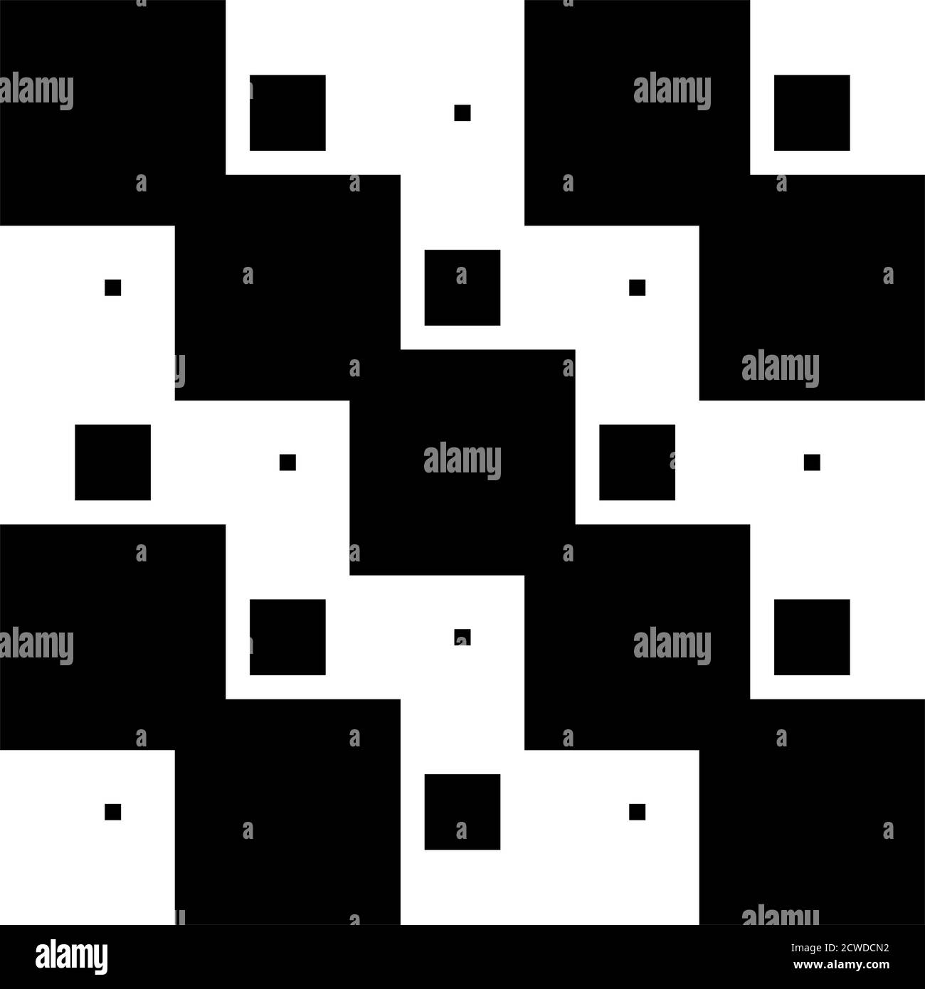 5x5 cube, square geometric arrangement. Square illustration Stock ...