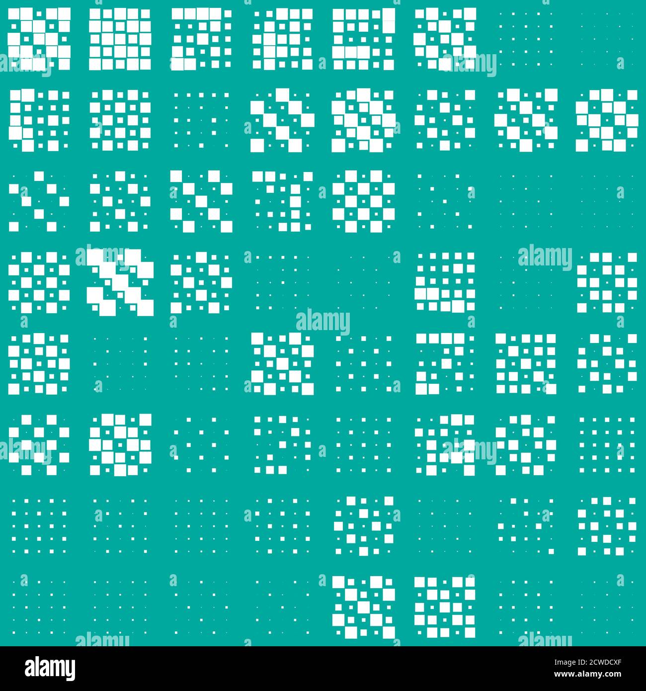 Pixel grid 5x5 hi-res stock photography and images - Alamy