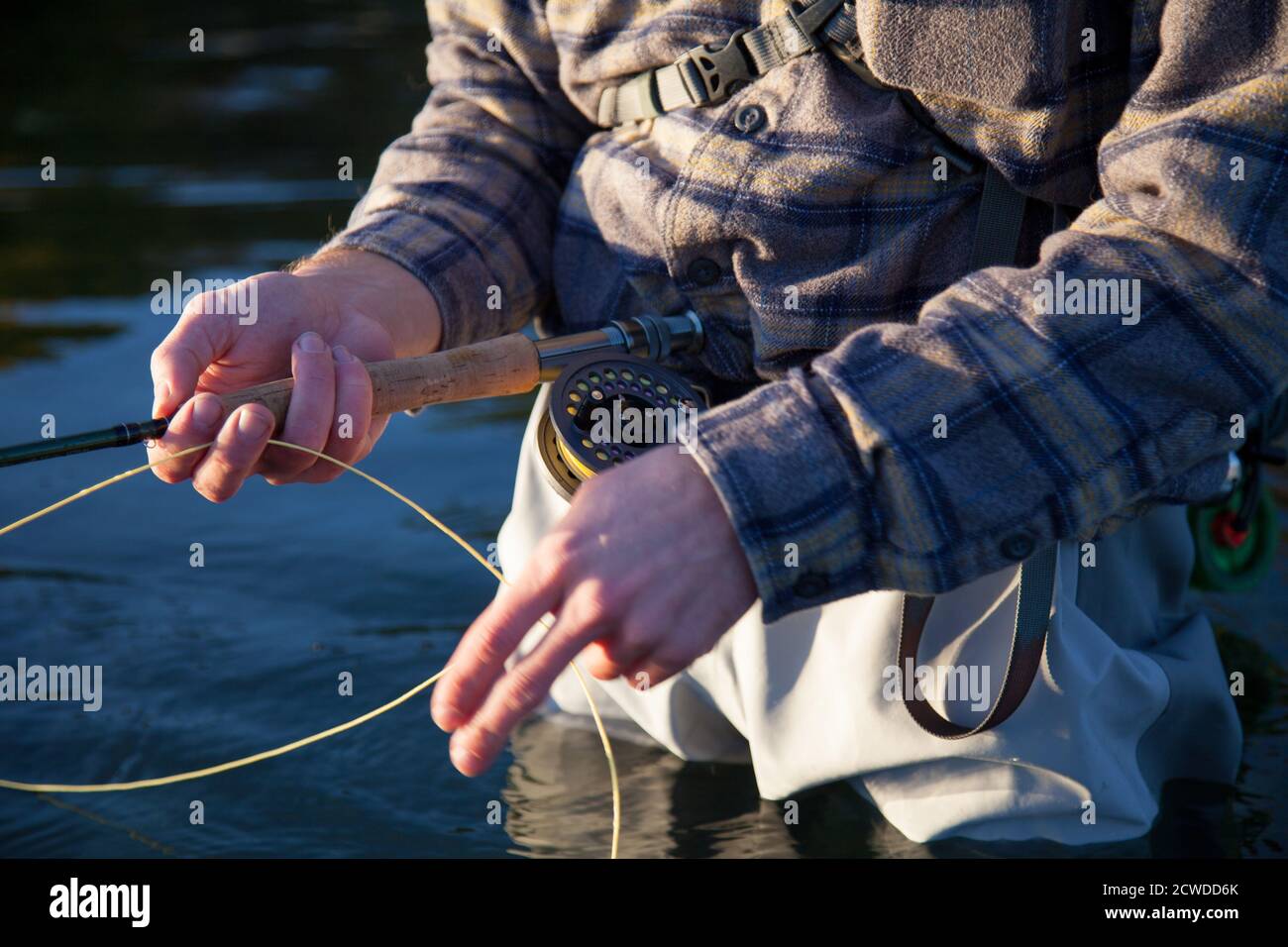 Hip waders hi-res stock photography and images - Alamy
