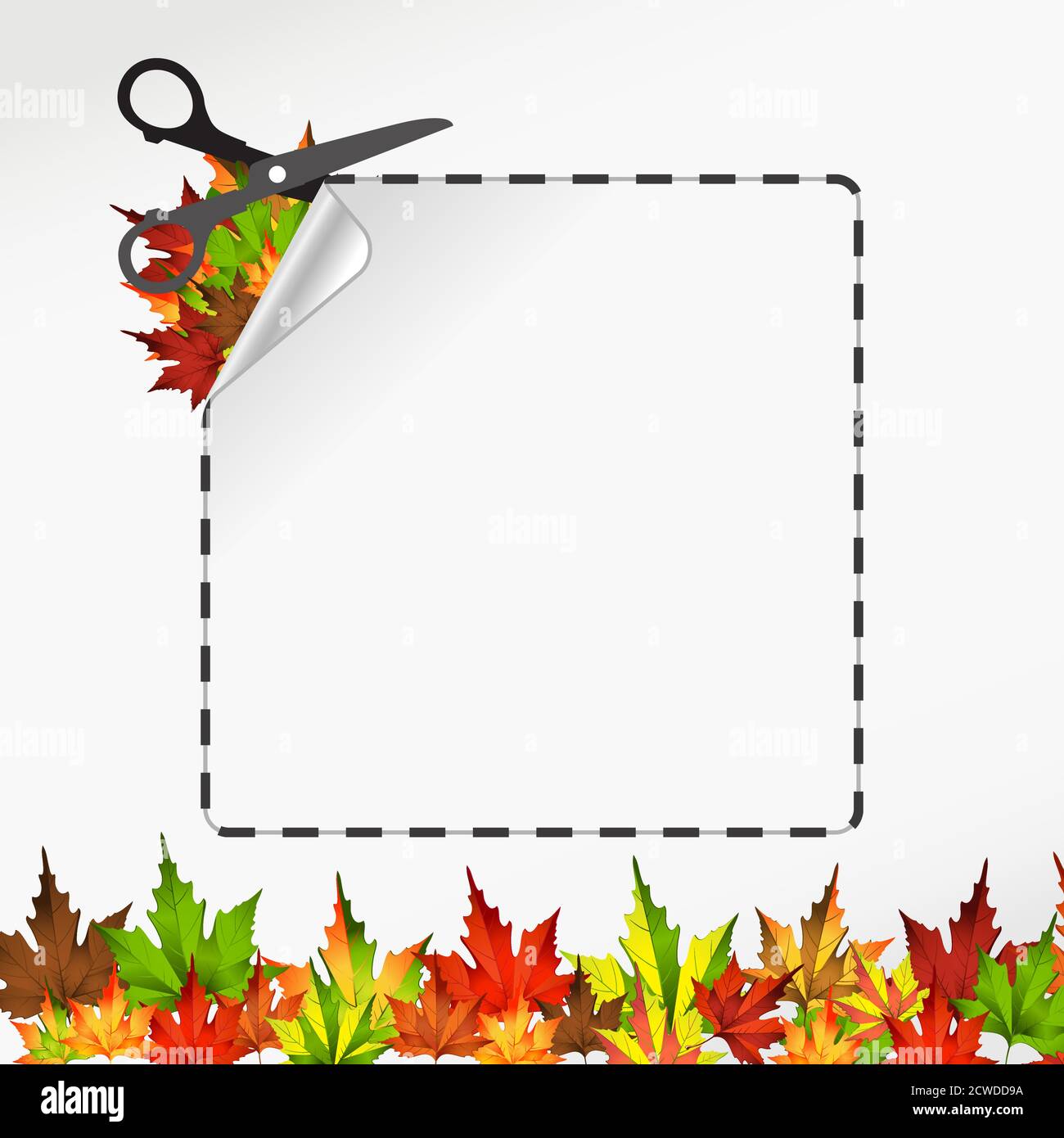 Cut leaf maple Stock Vector Images - Alamy