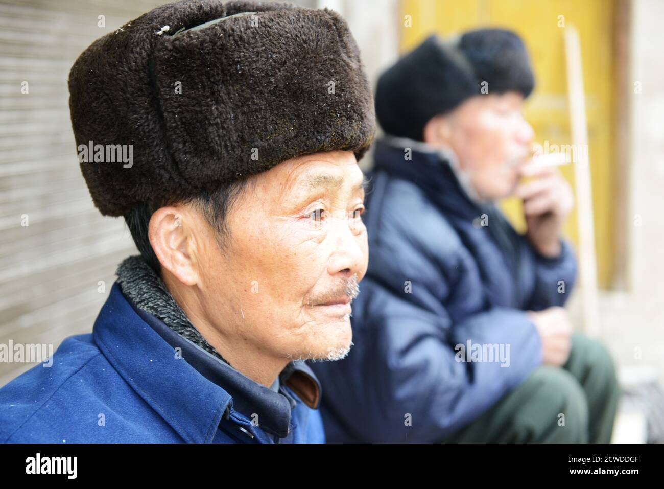 Mao blue jacket hi-res stock photography and images - Alamy