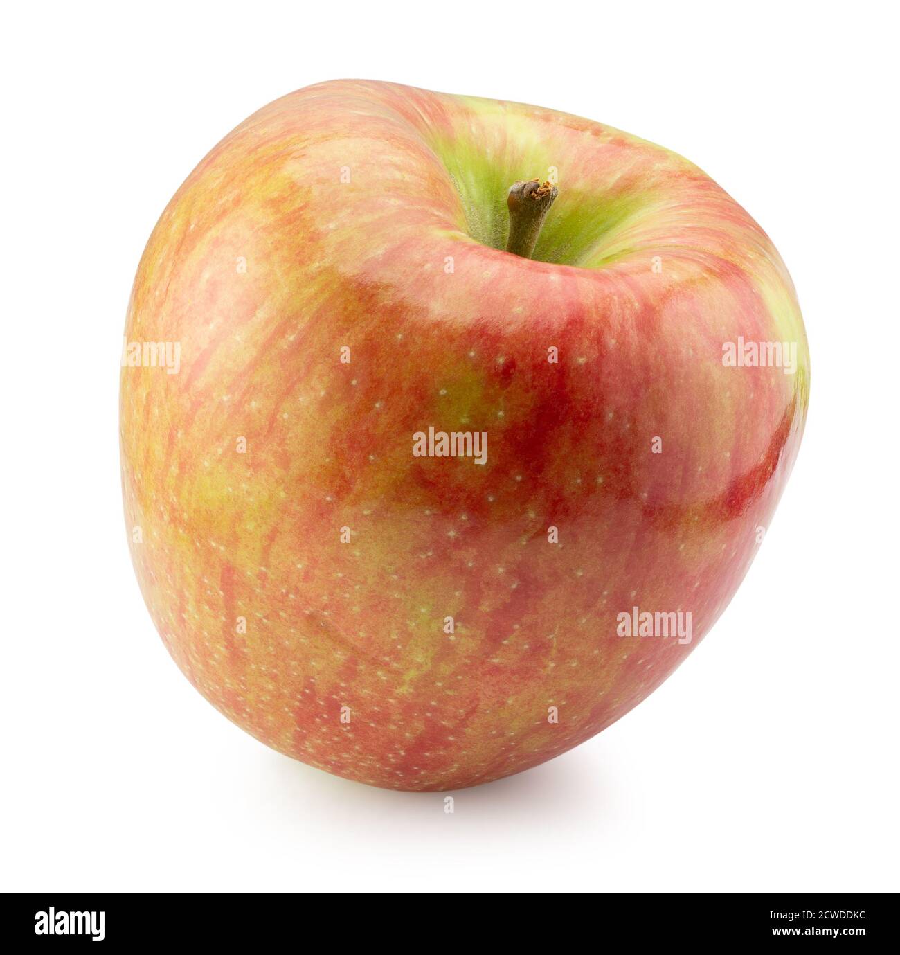 red apple isolated on a white background Stock Photo - Alamy