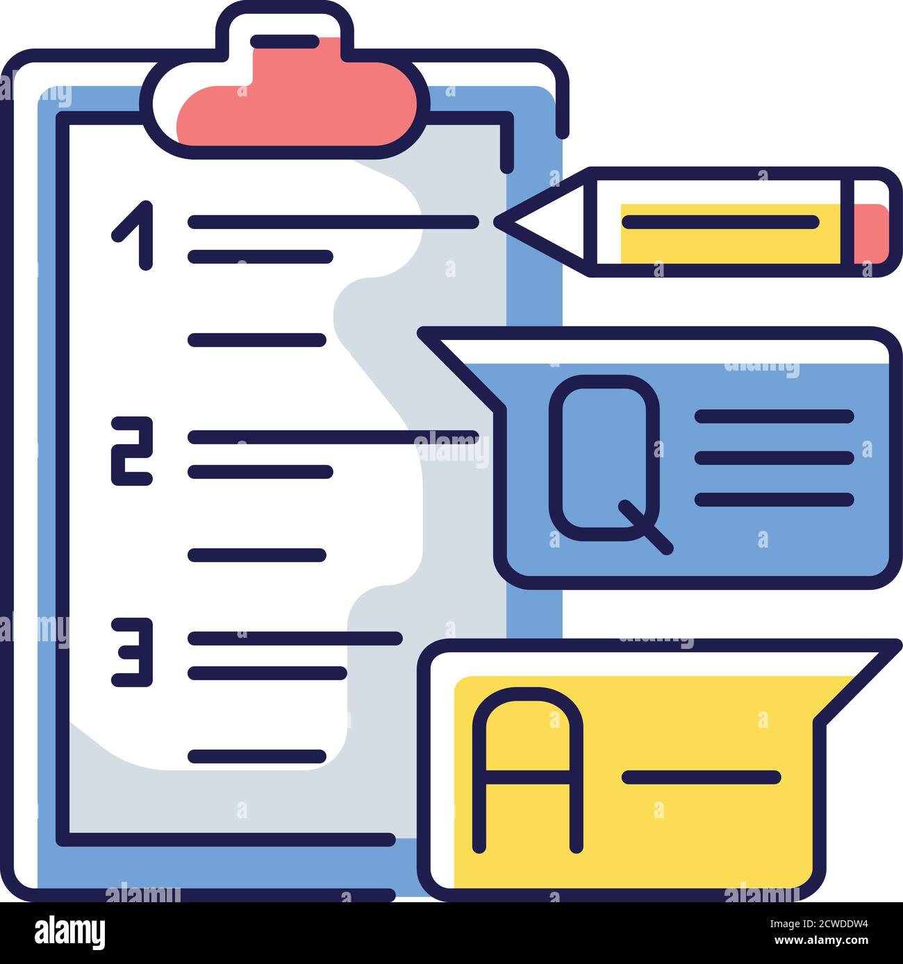 Short answer test RGB color icon Stock Vector Image & Art - Alamy Short answer test RGB color icon Stock Vector Image & Art - Alamy