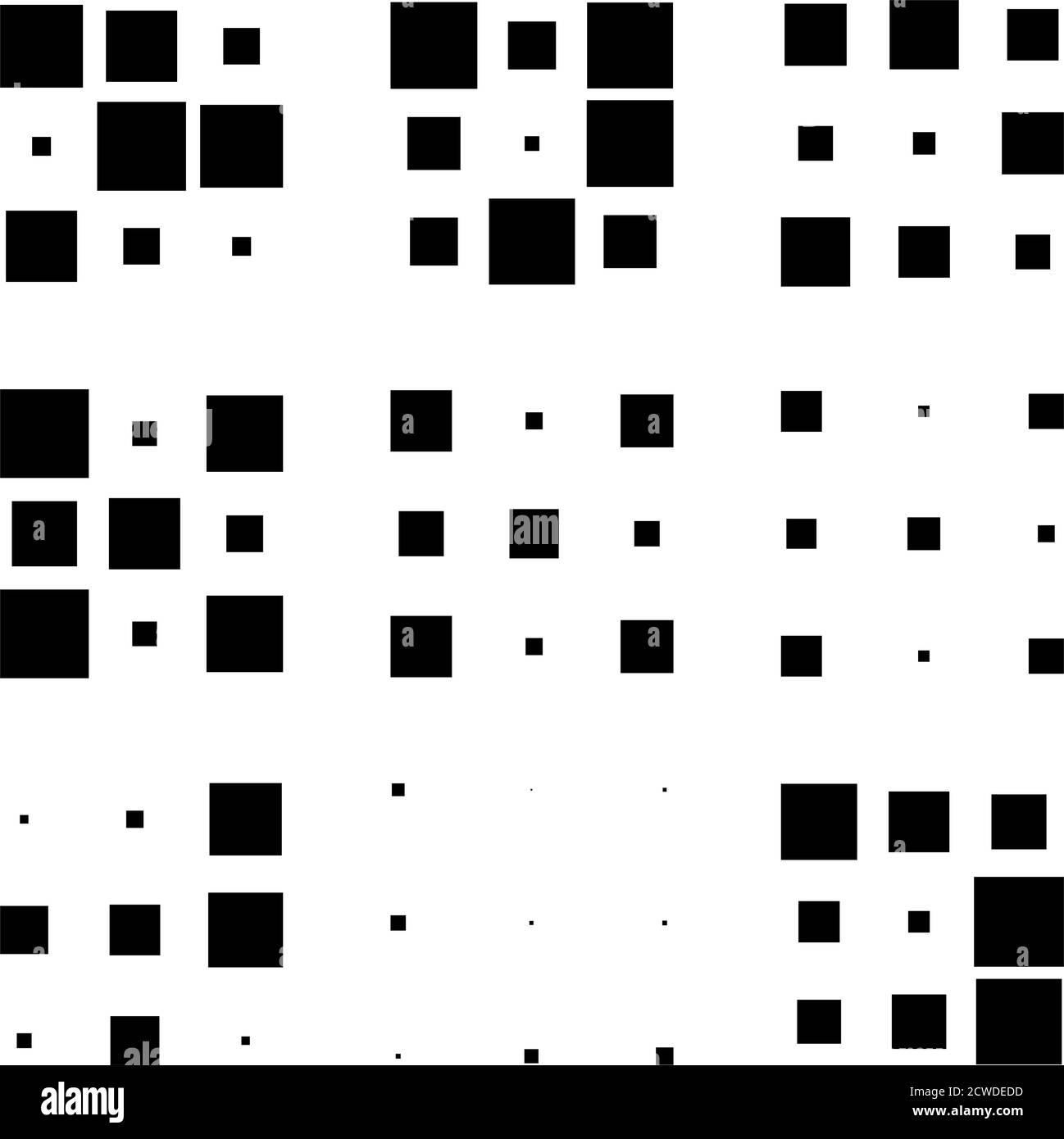 3x3 cube, square geometric arrangement. Square illustration Stock ...