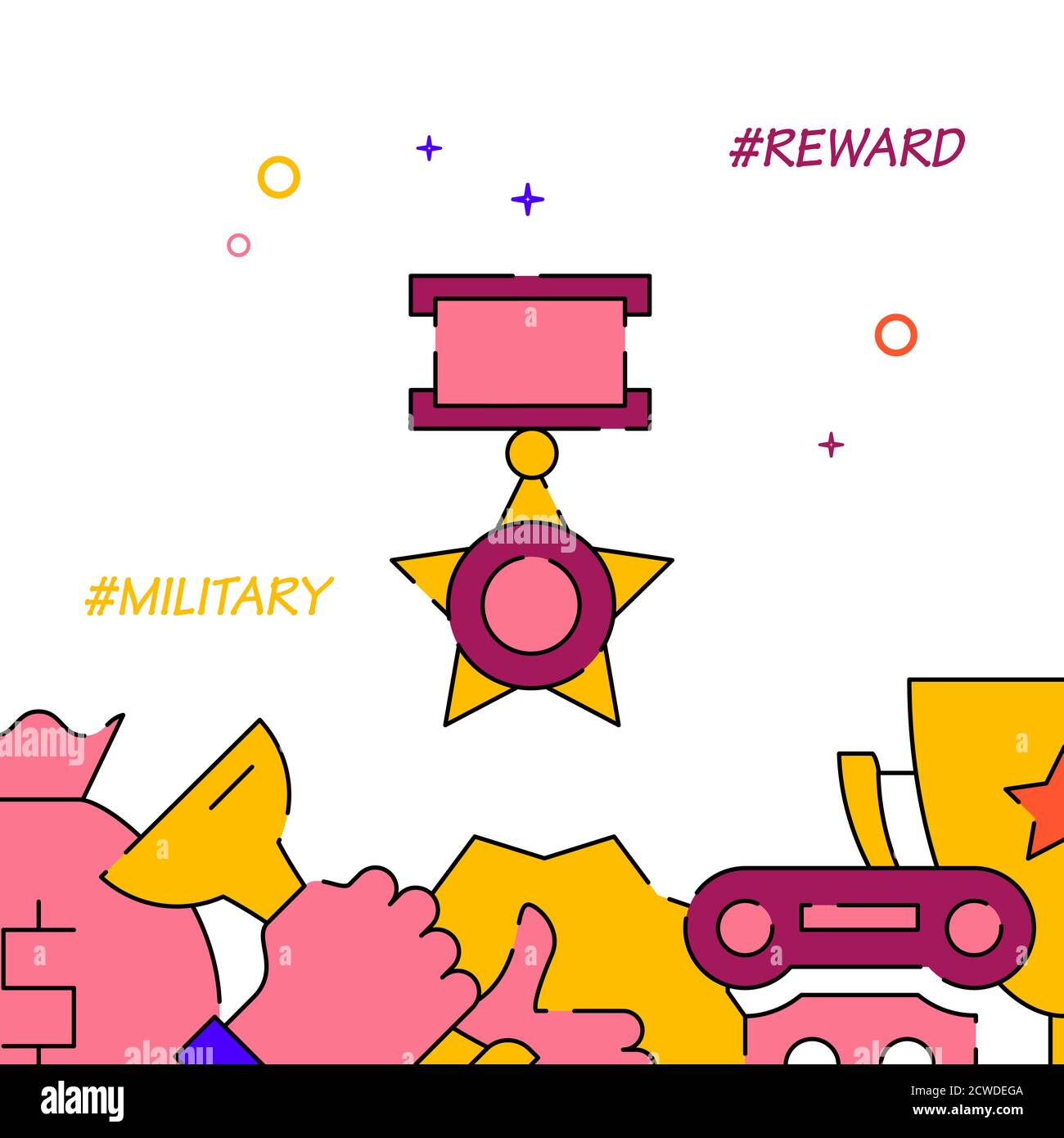 Military related Stock Vector Images - Alamy