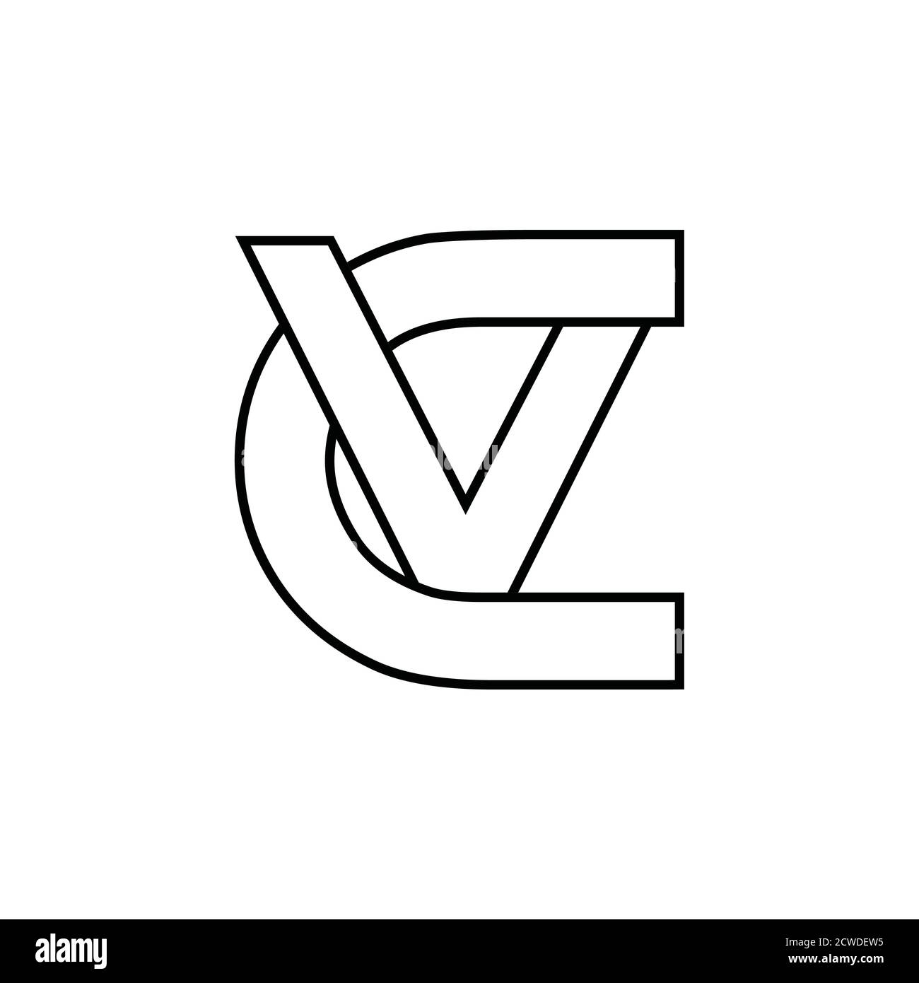 Job resume vector line Cut Out Stock Images & Pictures - Alamy