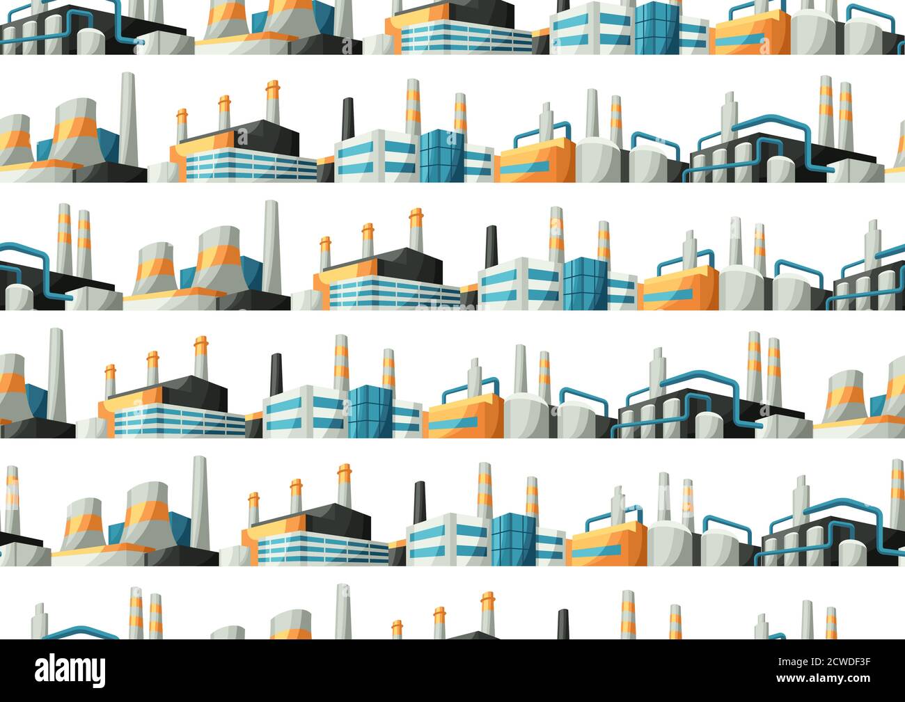 Seamless pipe manufacturing Stock Vector Images - Alamy