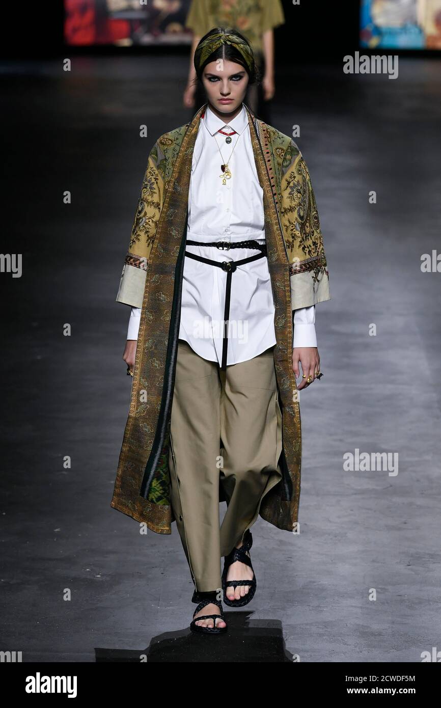 CHRISTIAN DIOR SS21 Runway during Paris Fashion Week September 2020 ...