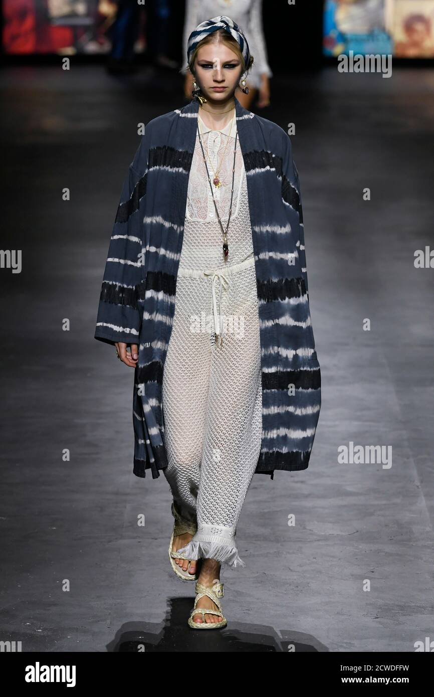 CHRISTIAN DIOR SS21 Runway during Paris Fashion Week September 2020 ...