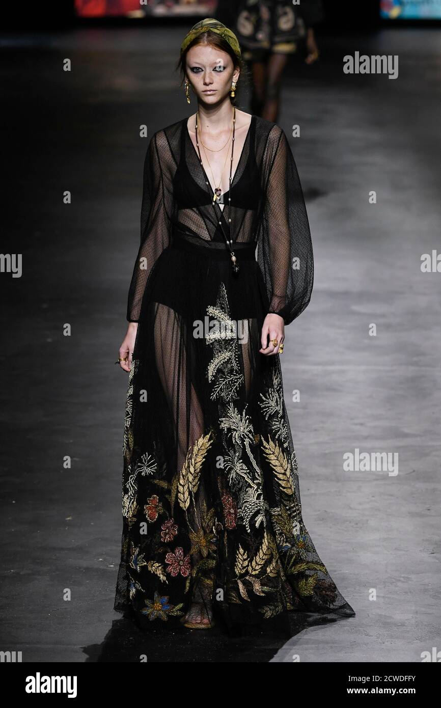 CHRISTIAN DIOR SS21 Runway during Paris Fashion Week September 2020 ...