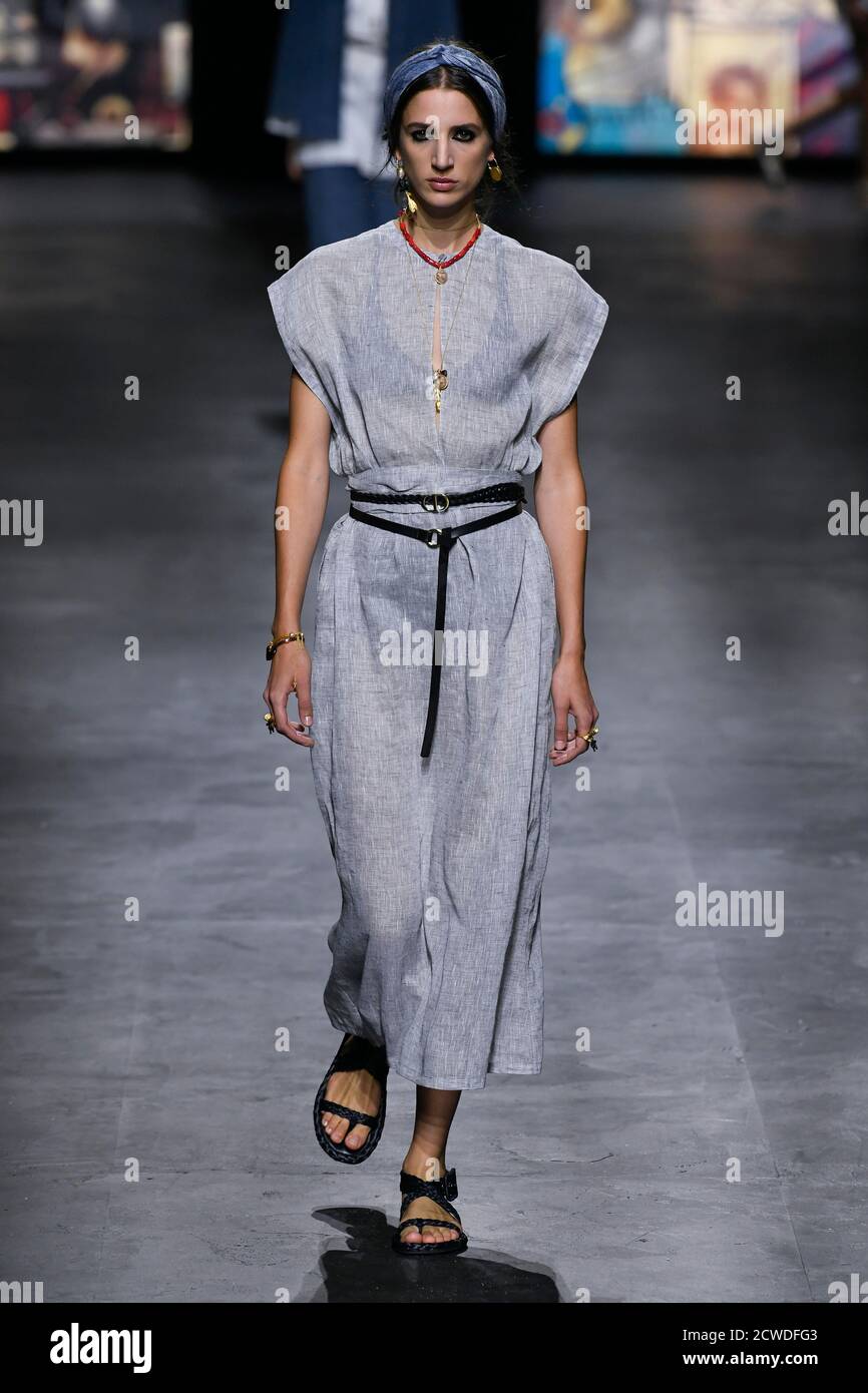 CHRISTIAN DIOR SS21 Runway during Paris Fashion Week September 2020 ...