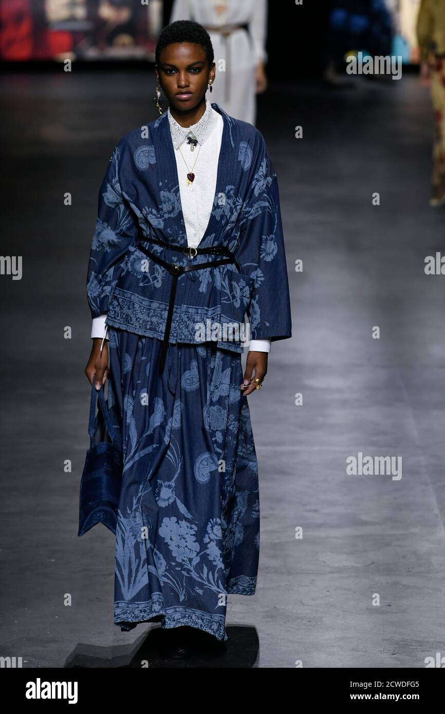 CHRISTIAN DIOR SS21 Runway during Paris Fashion Week September 2020 ...