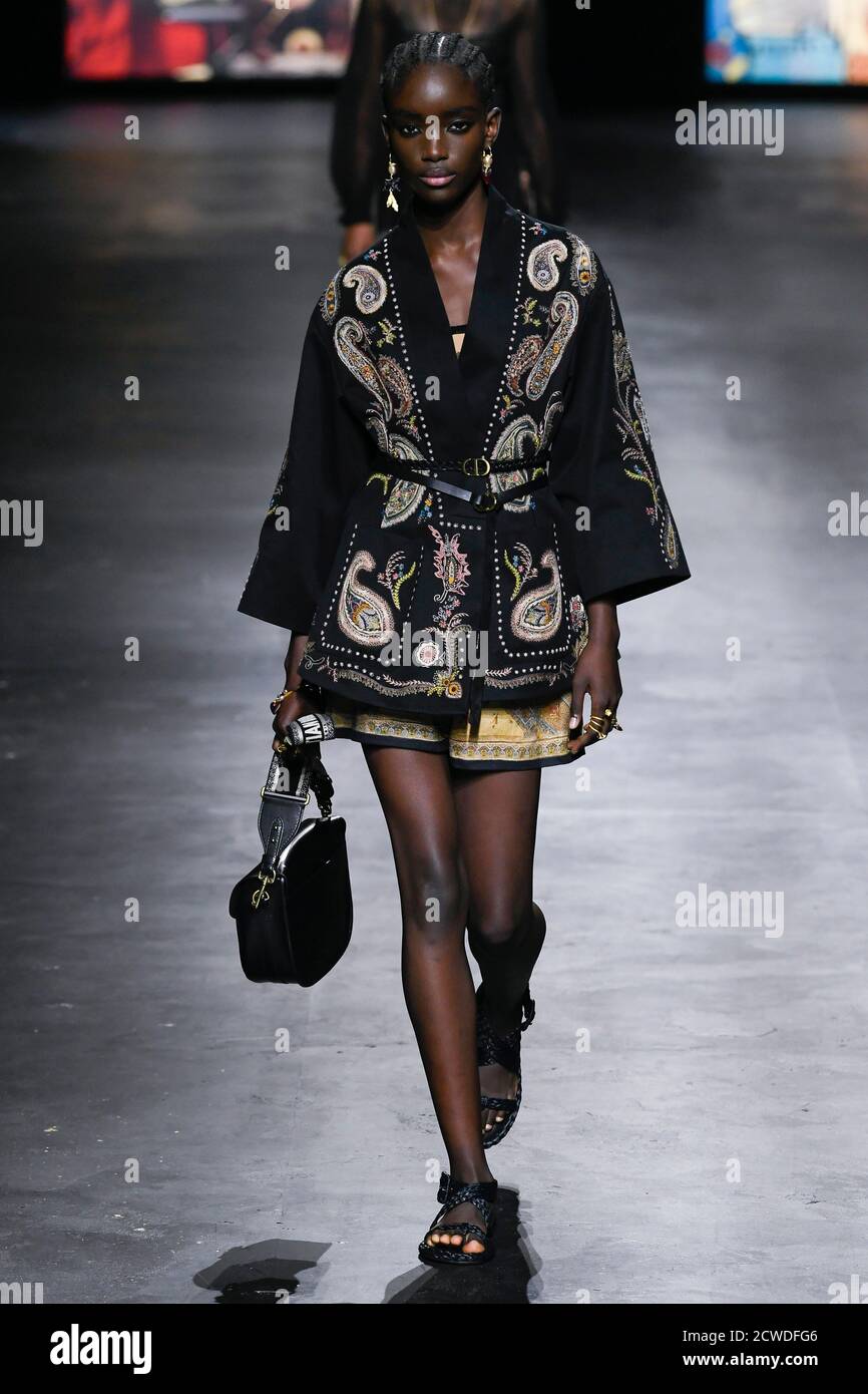 CHRISTIAN DIOR SS21 Runway during Paris Fashion Week September 2020 ...