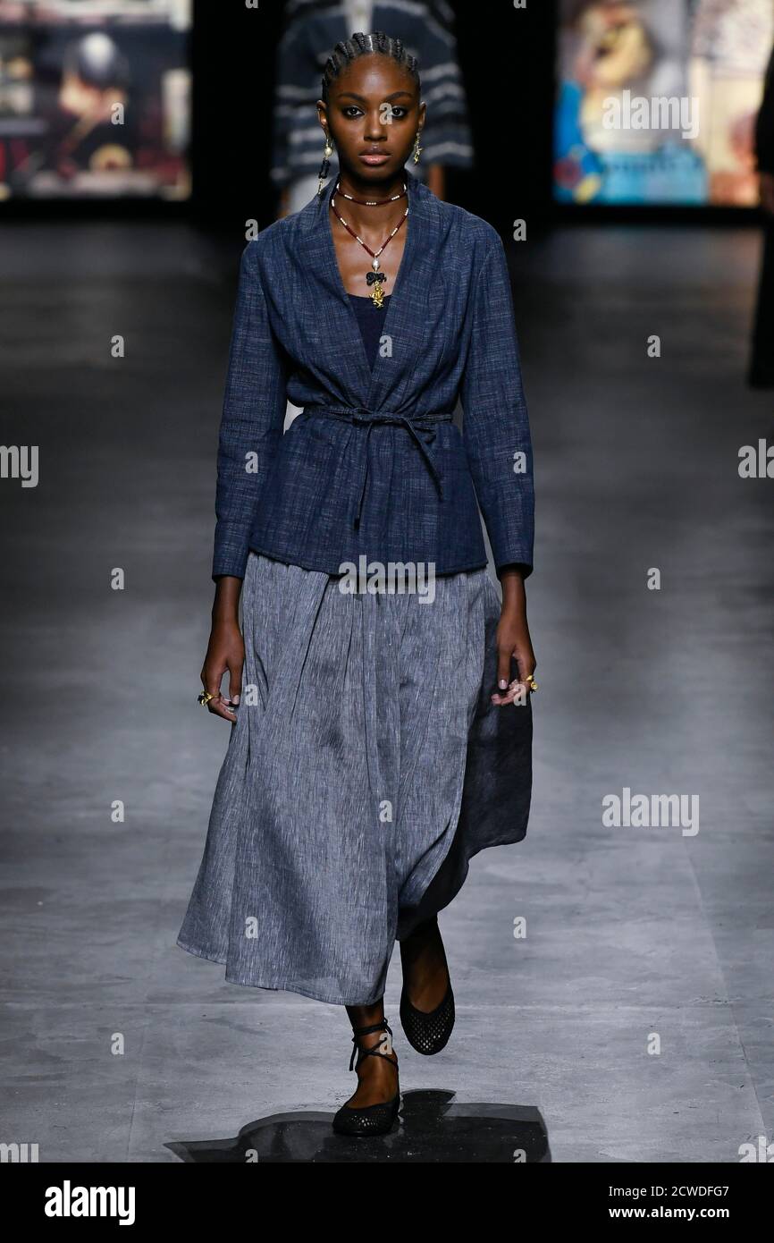 CHRISTIAN DIOR SS21 Runway during Paris Fashion Week September 2020 ...